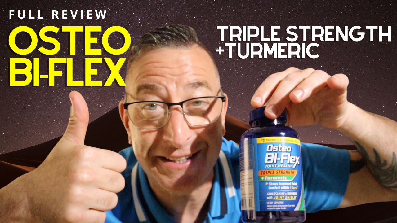 Watch Osteo Bi-Flex Triple Strength Turmeric Full Review on Amazon Live