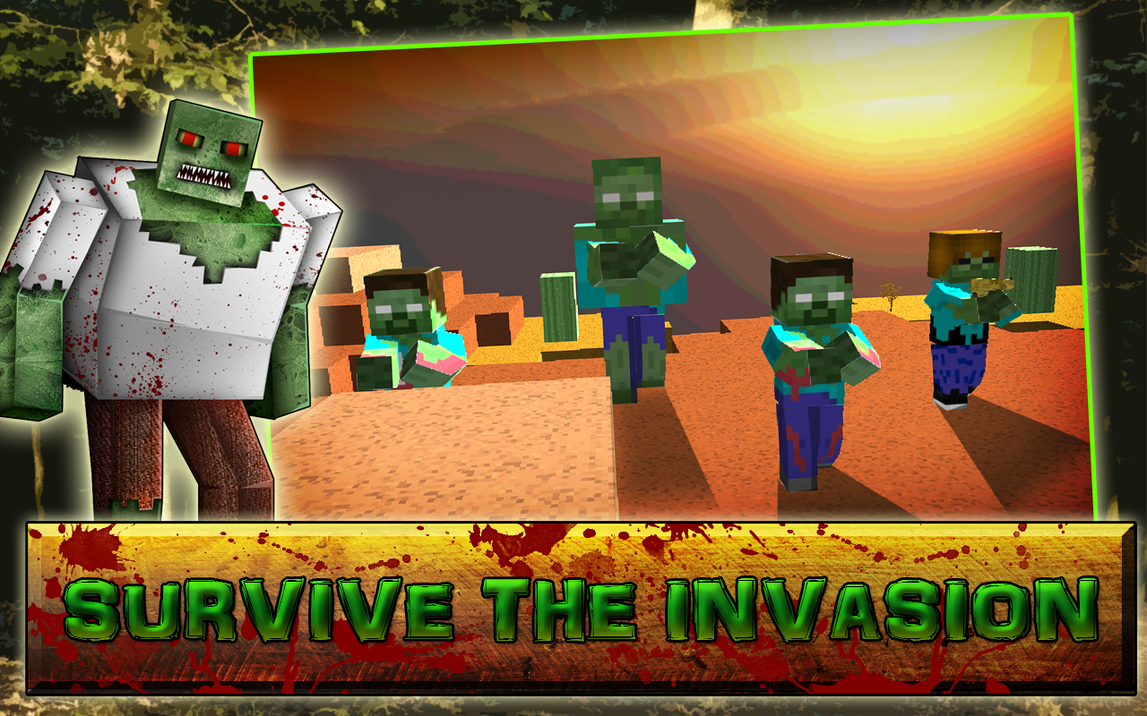 Mutant Block Zombie Attack - App on Amazon Appstore