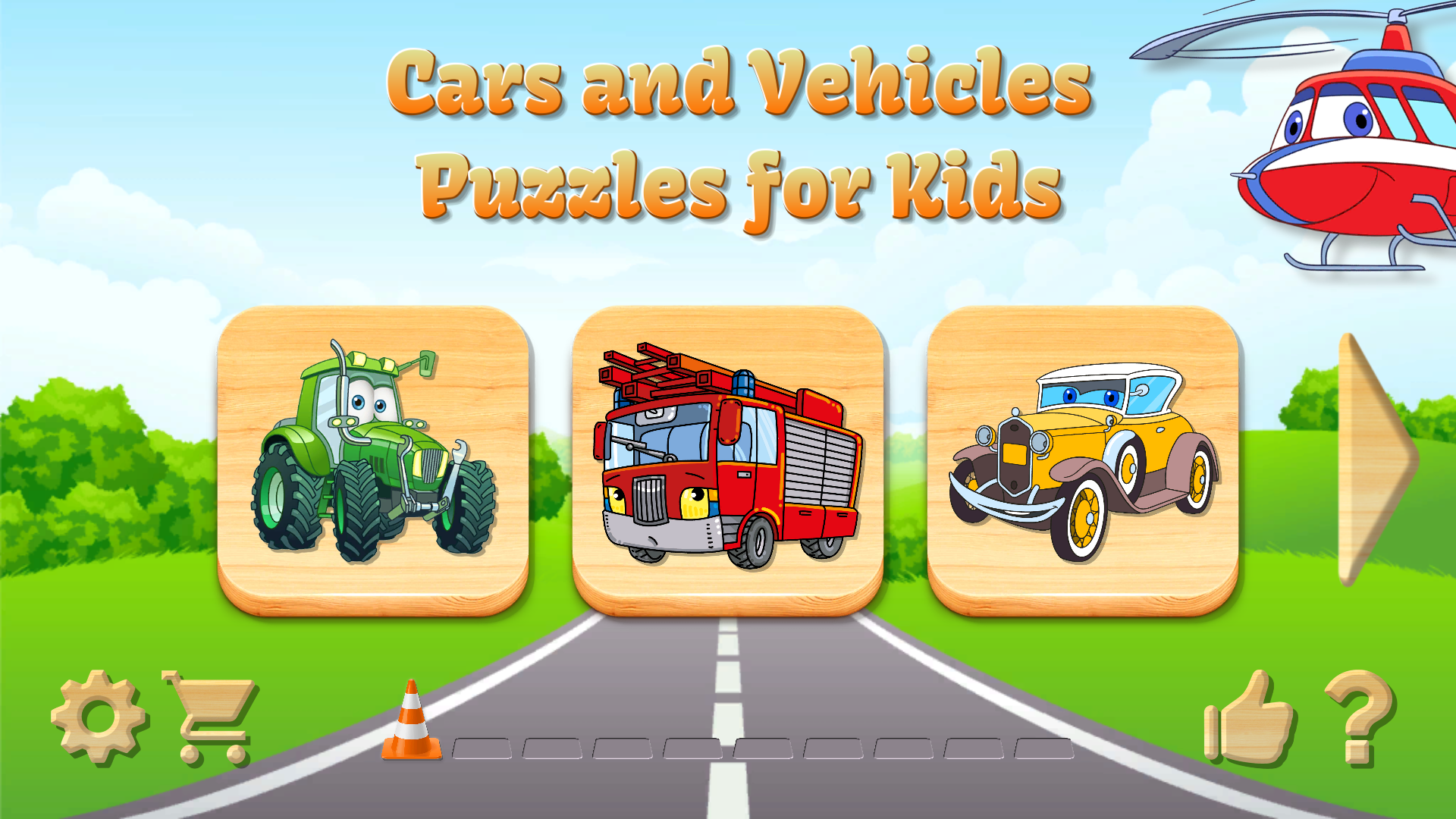 Car Puzzles for Kids and Toddlers - Learning game for boys & girls ...