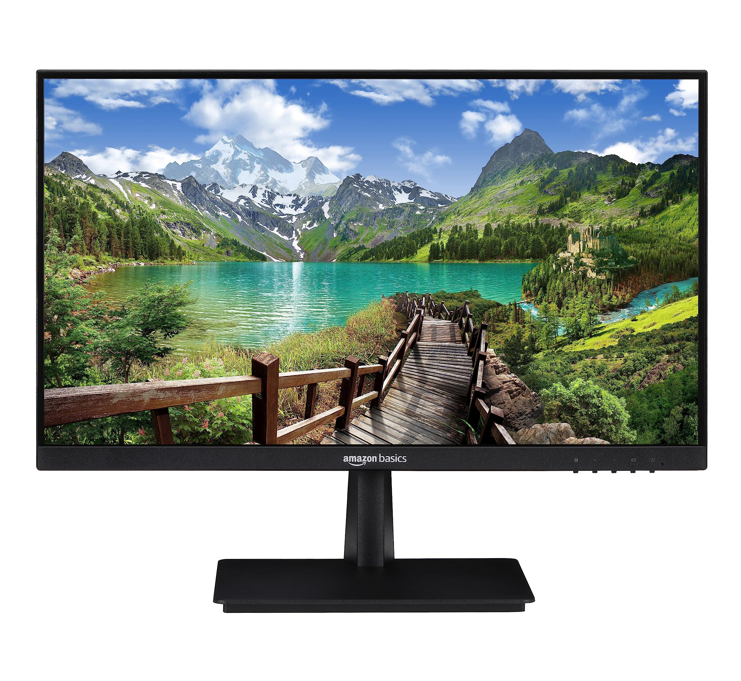 amazon basics 21.5" Full HD, Slim LCD Monitor with LED Back Light ...