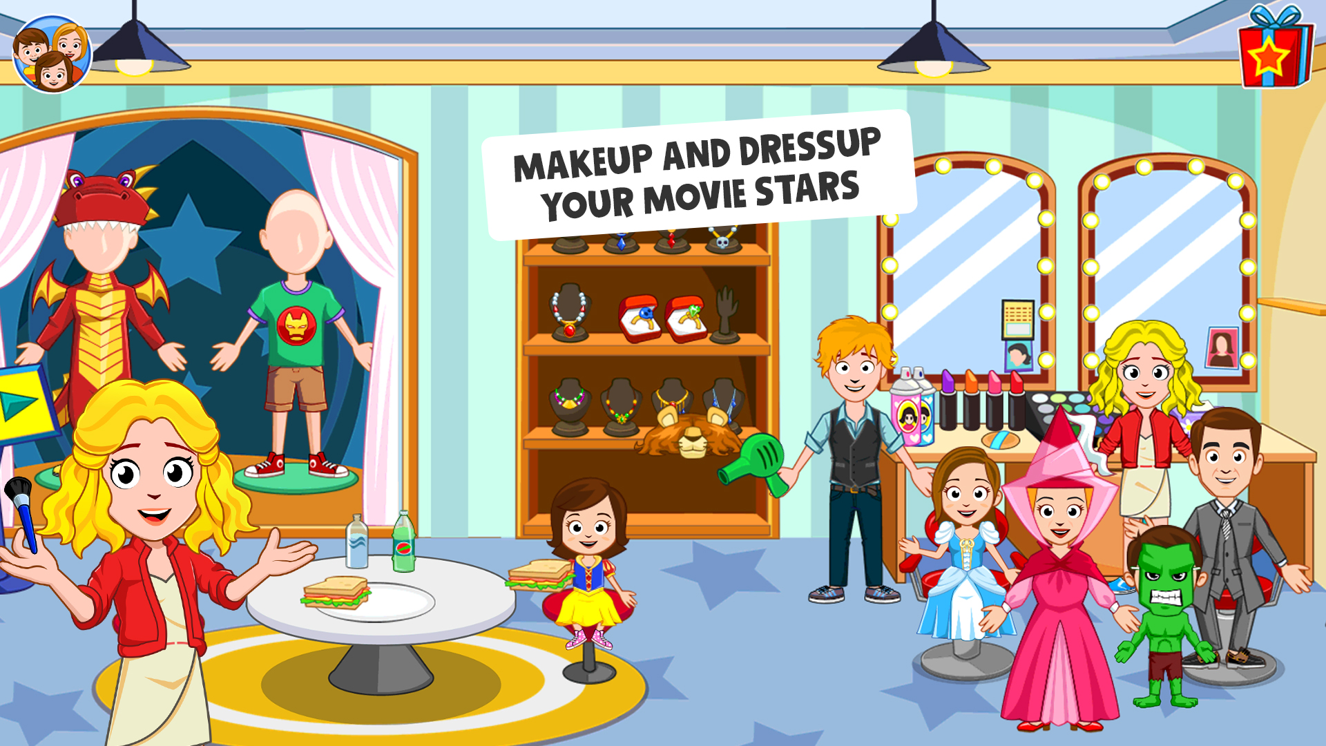 My Town: Movie Star & Cinema - Movie Game for Kids:Amazon.com.br ...