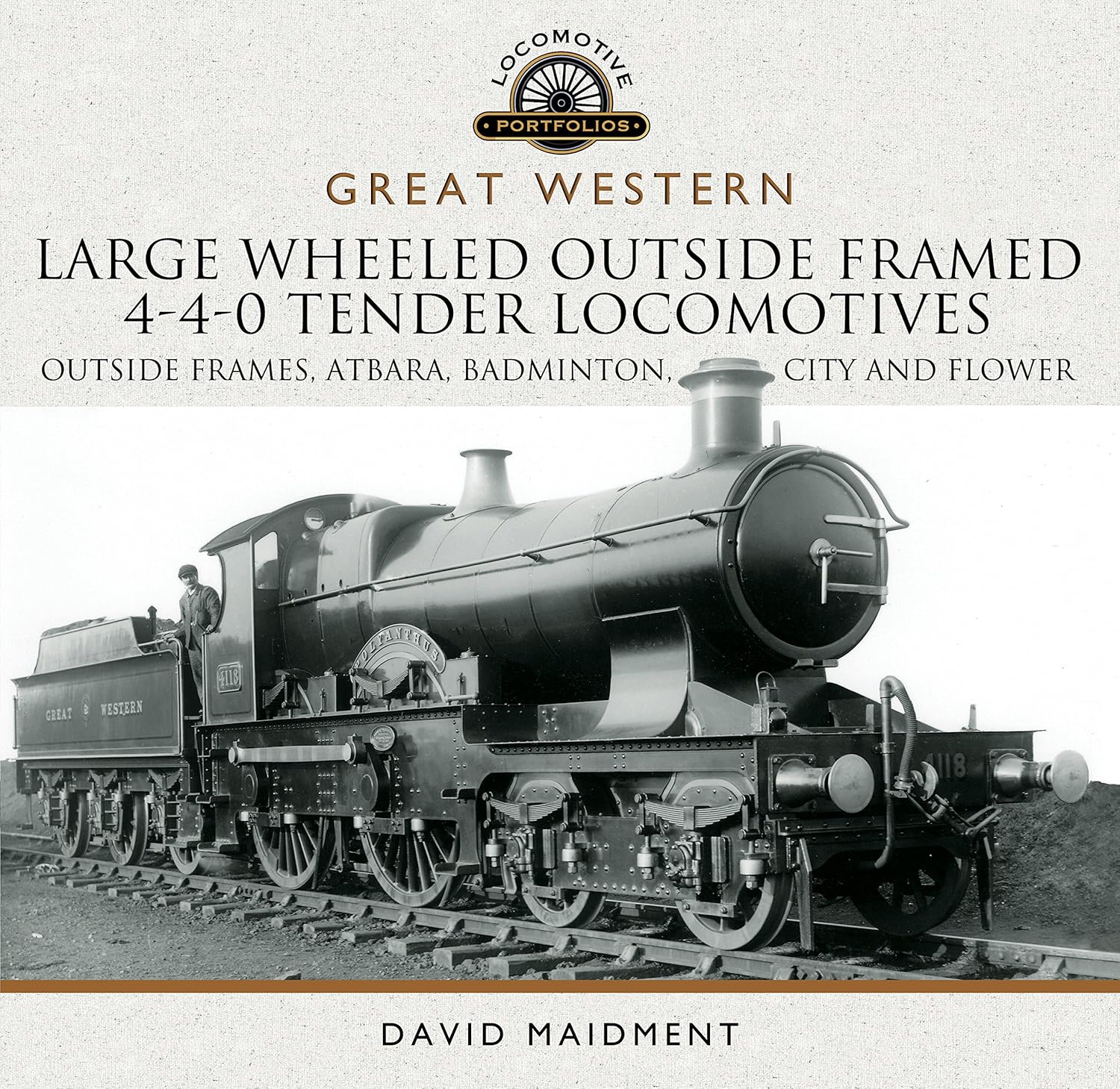 Great Western Large Wheeled Outside Framed 4-4-0 Tender Locomotives ...