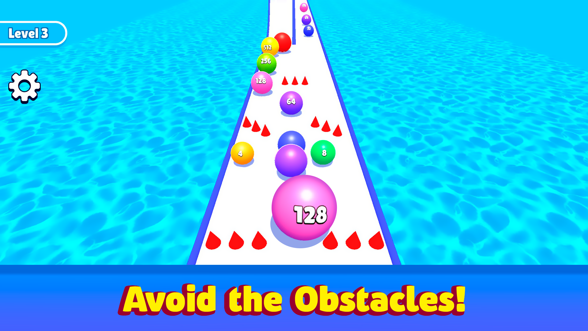 Merge Race 2048 - Run Puzzle Game: Ball Merge Rush 3D, Match Numbers ...