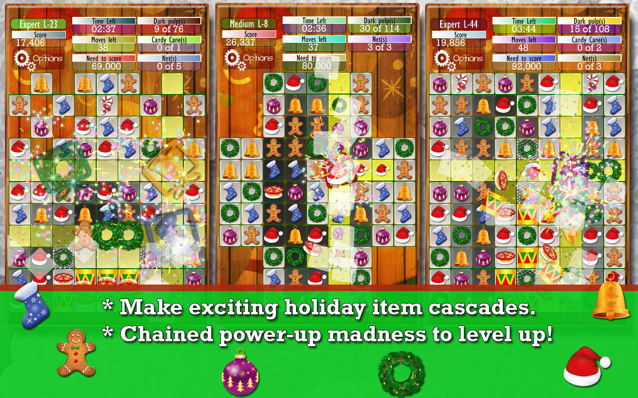 Holiday Drops - Match three puzzle - App on Amazon Appstore