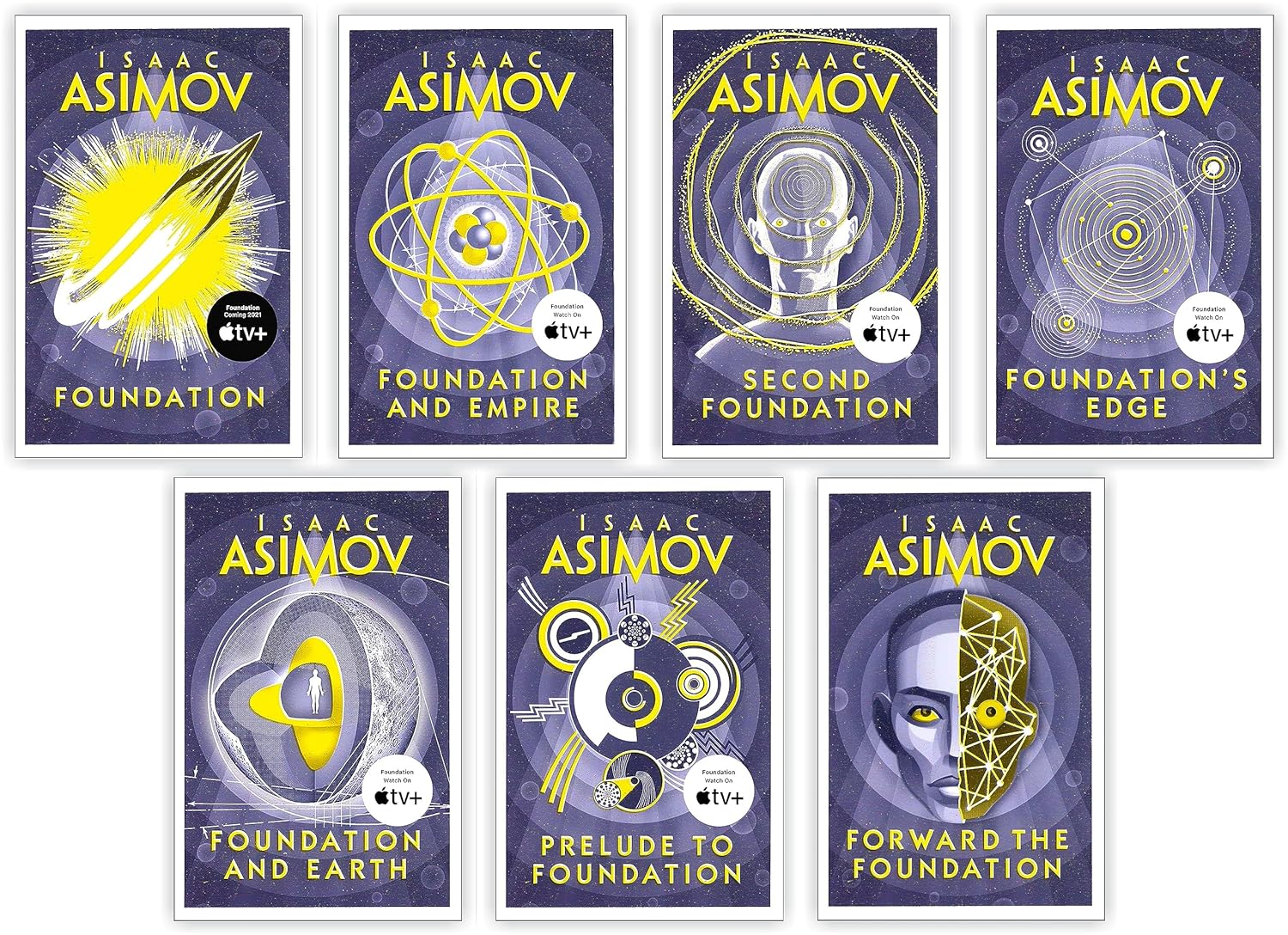 The Complete Isaac Asimov's Foundation Series Books 1-7 (Foundation, Foundation and Empire ...