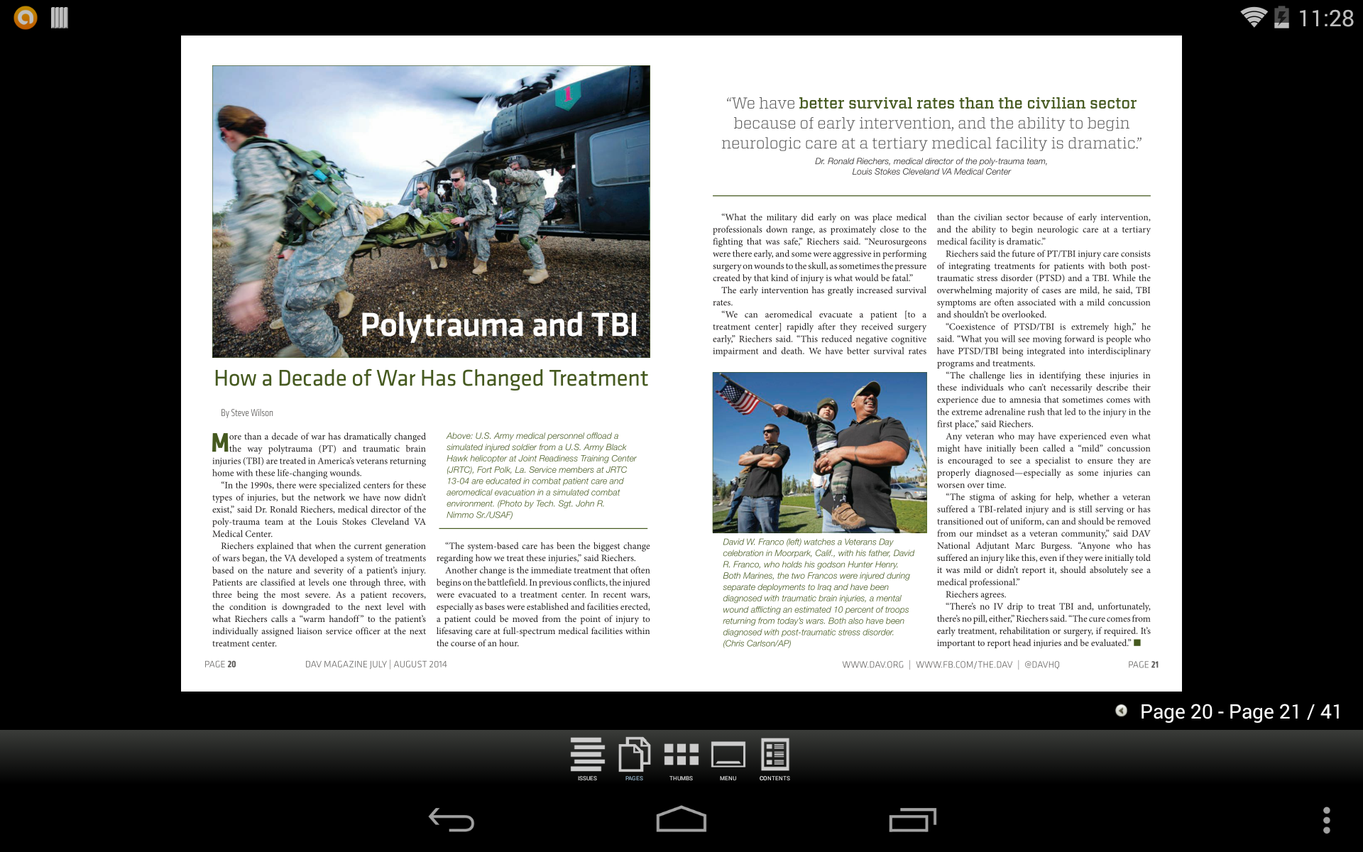 DAV Digital Magazine-Amazonアプリストアのアプリ