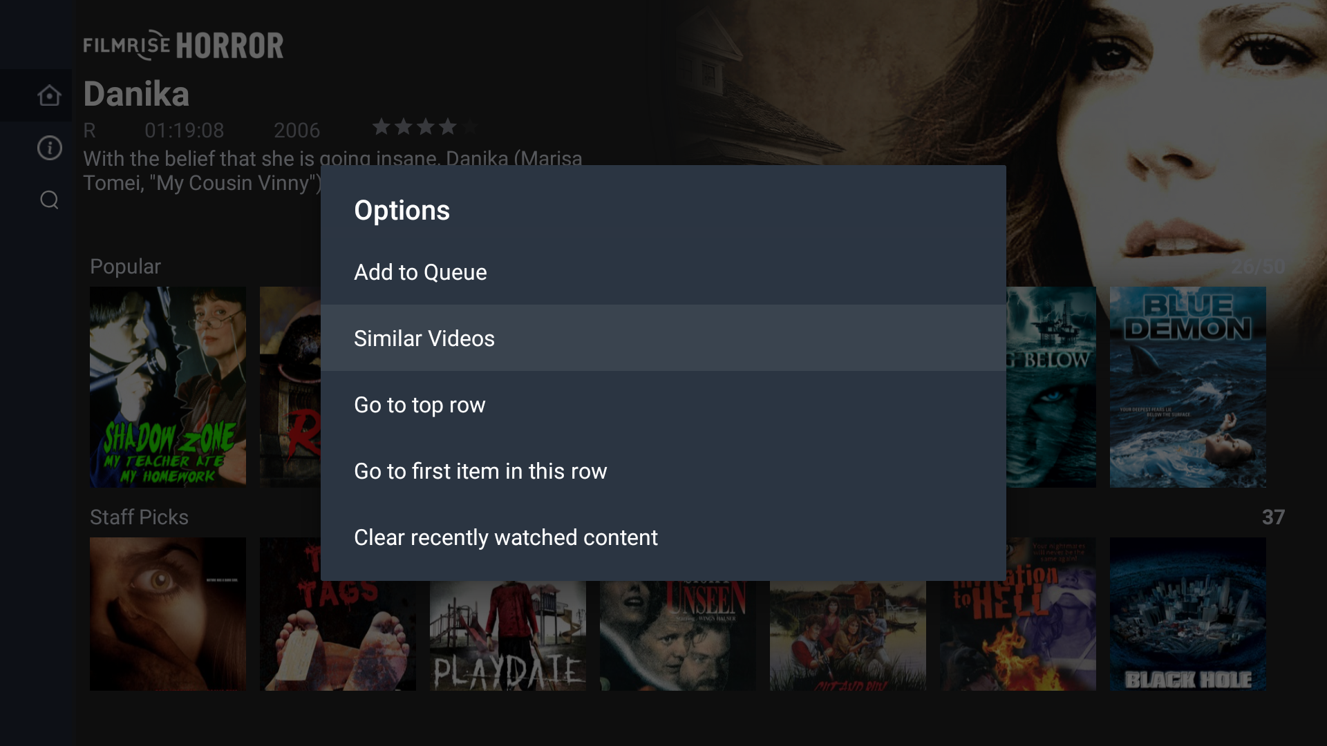 FilmRise Horror - App on Amazon Appstore