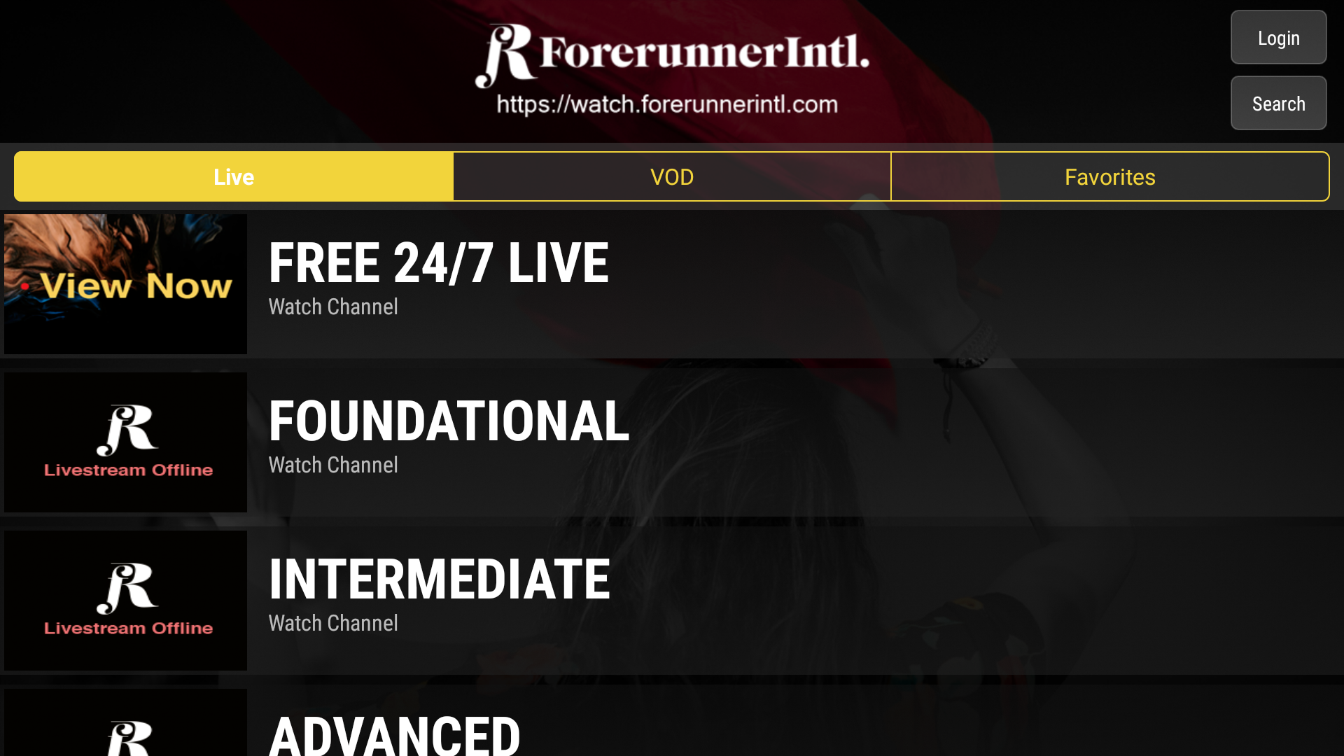 ForerunnerIntl. - Forerunner International for Fire TV - App on Amazon ...