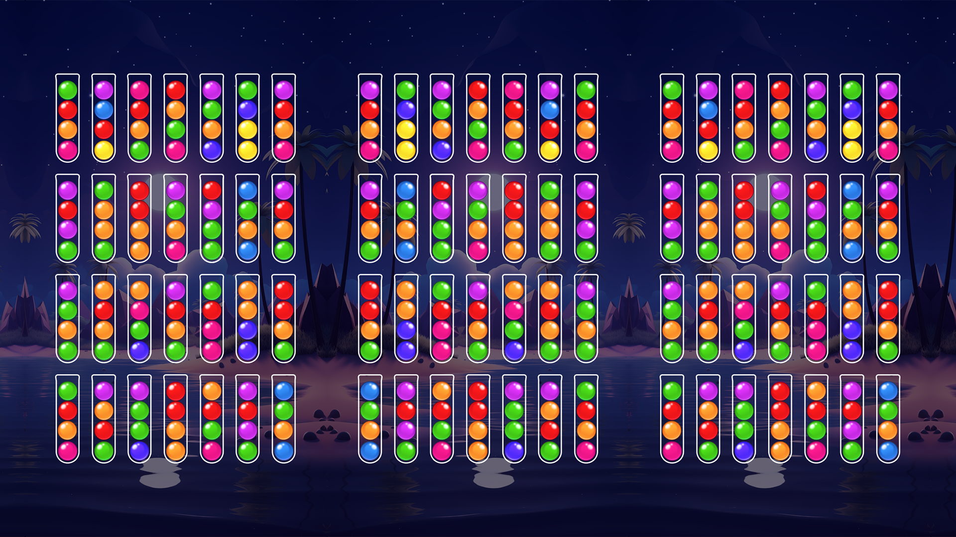 Ball Sort: Color Sorting Puzzle Games - Sort Balls Puzzle Color Sort ...