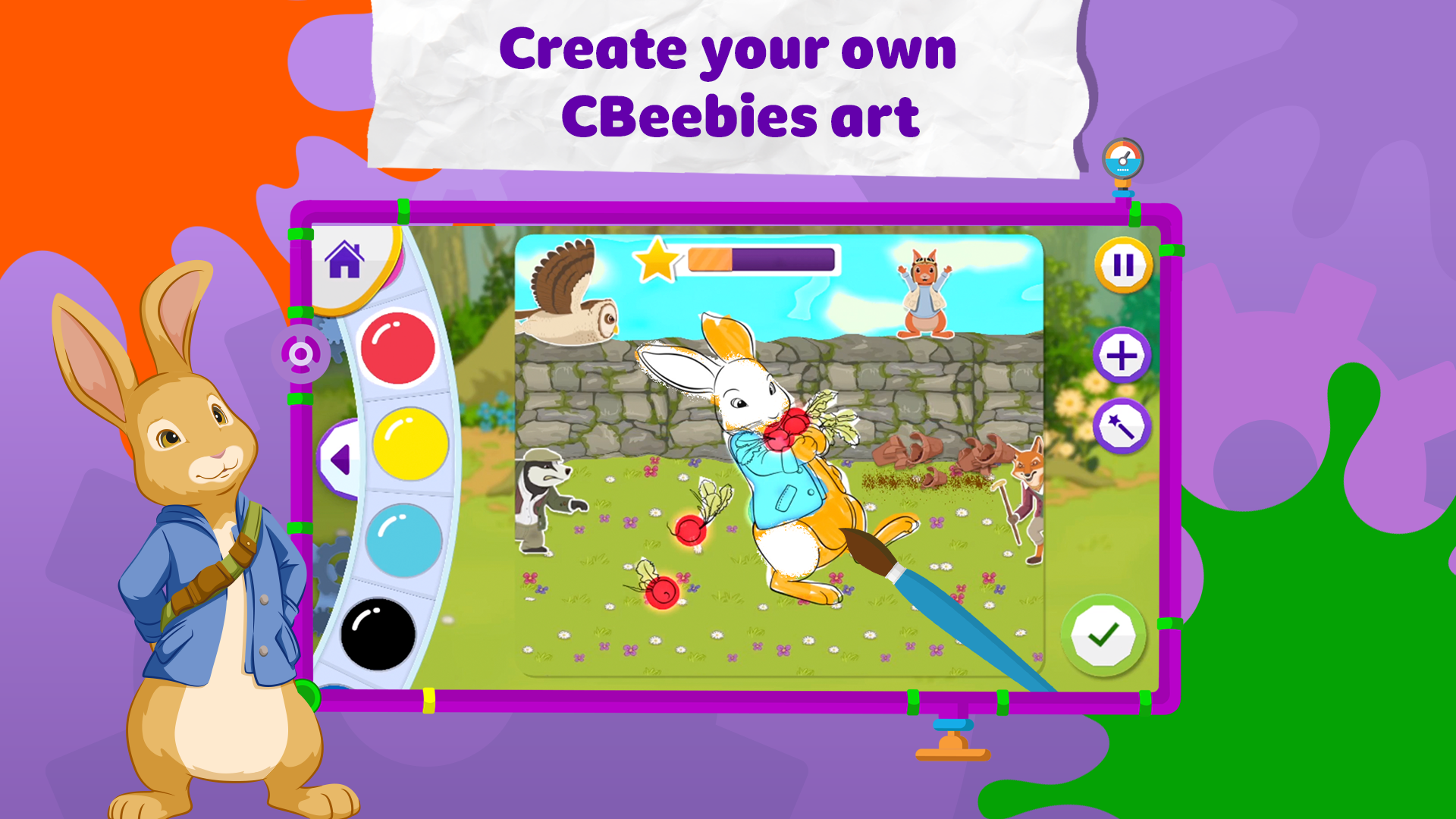 BBC CBeebies Get Creative - Build, paint and play! - App on the Amazon ...