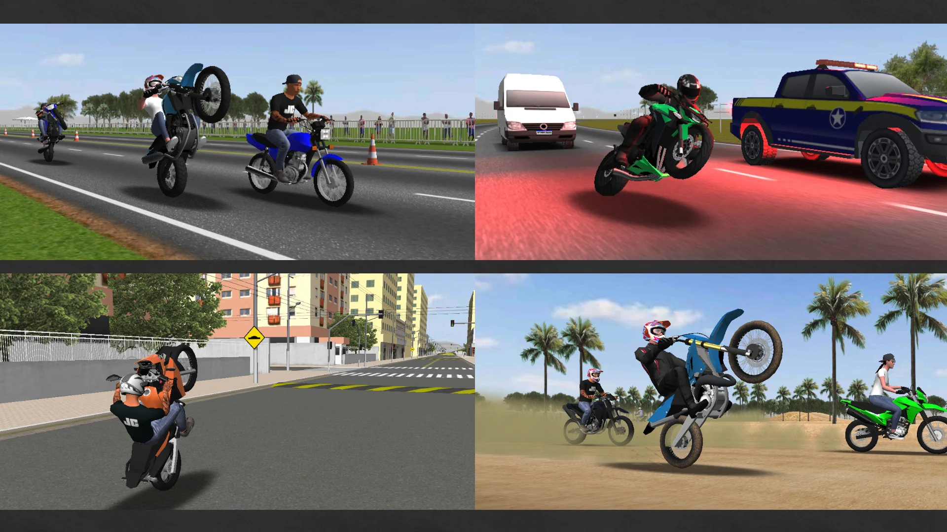 Moto Wheelie Simulator 3D Game - App on Amazon Appstore