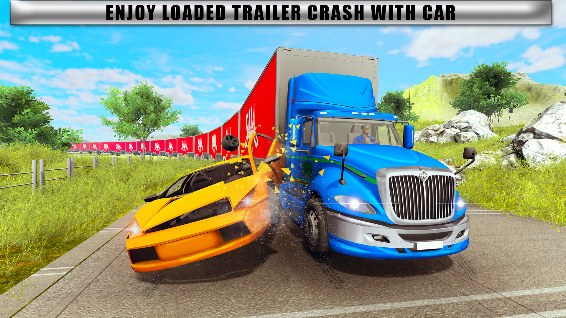 Giant Long Truck Road Train Crash Simulator Game - App on Amazon Appstore