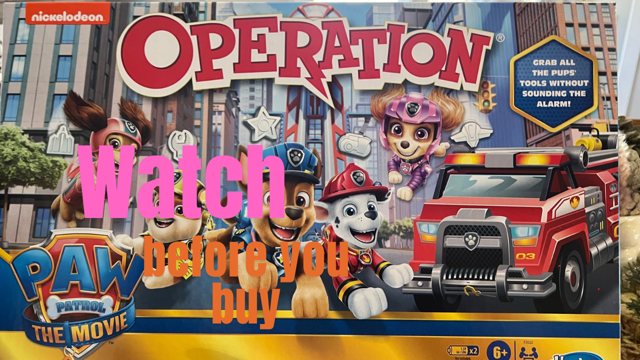 Watch Honest review of Paw Patrol operation game for kids on Amazon Live