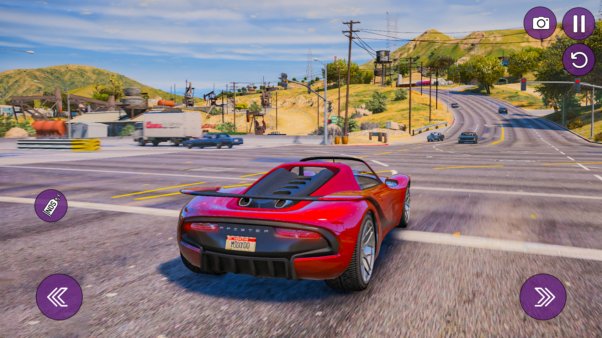 Real Highway Car Racing Speed Chase - Open World Auto Track Driving ...