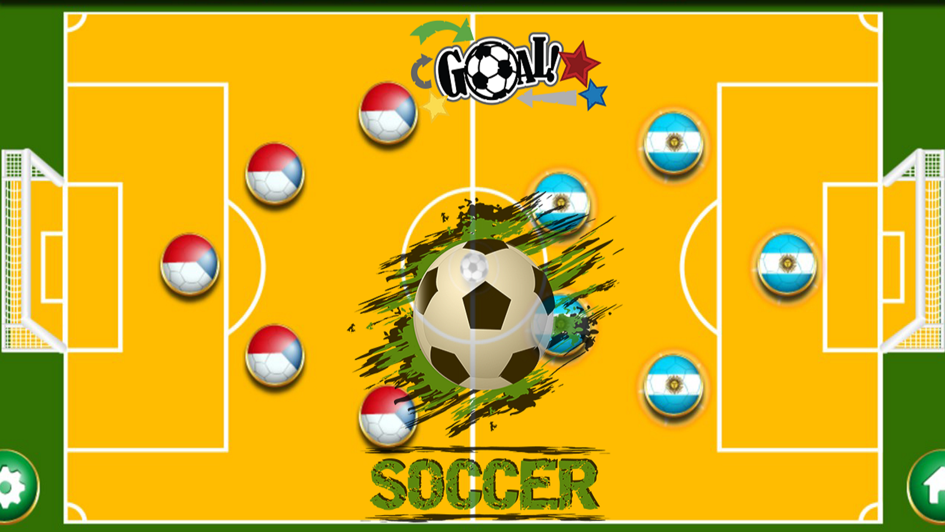 Finger Kick Soccer 2024 : Soccer Stars 2048 Football Games - Finger ...