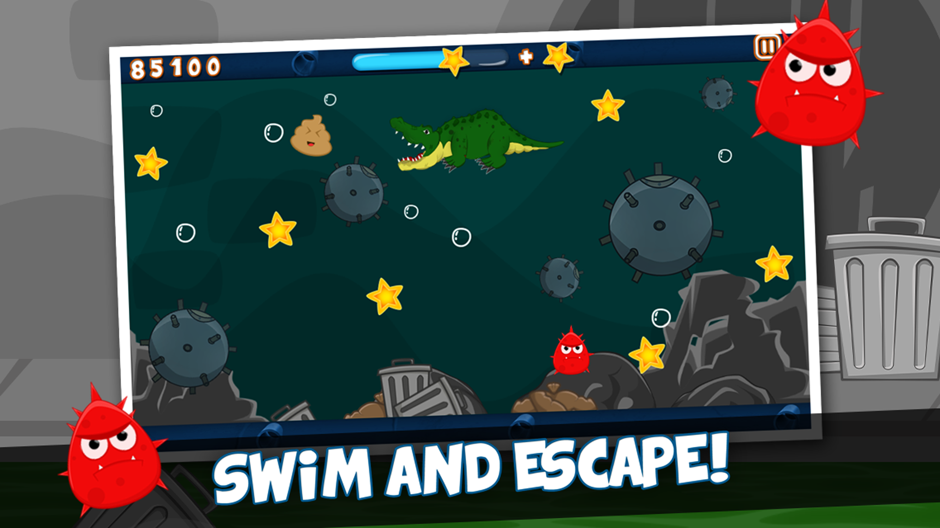 Farting Poo Story - Stinky Pou Swim Time - App on the Amazon Appstore