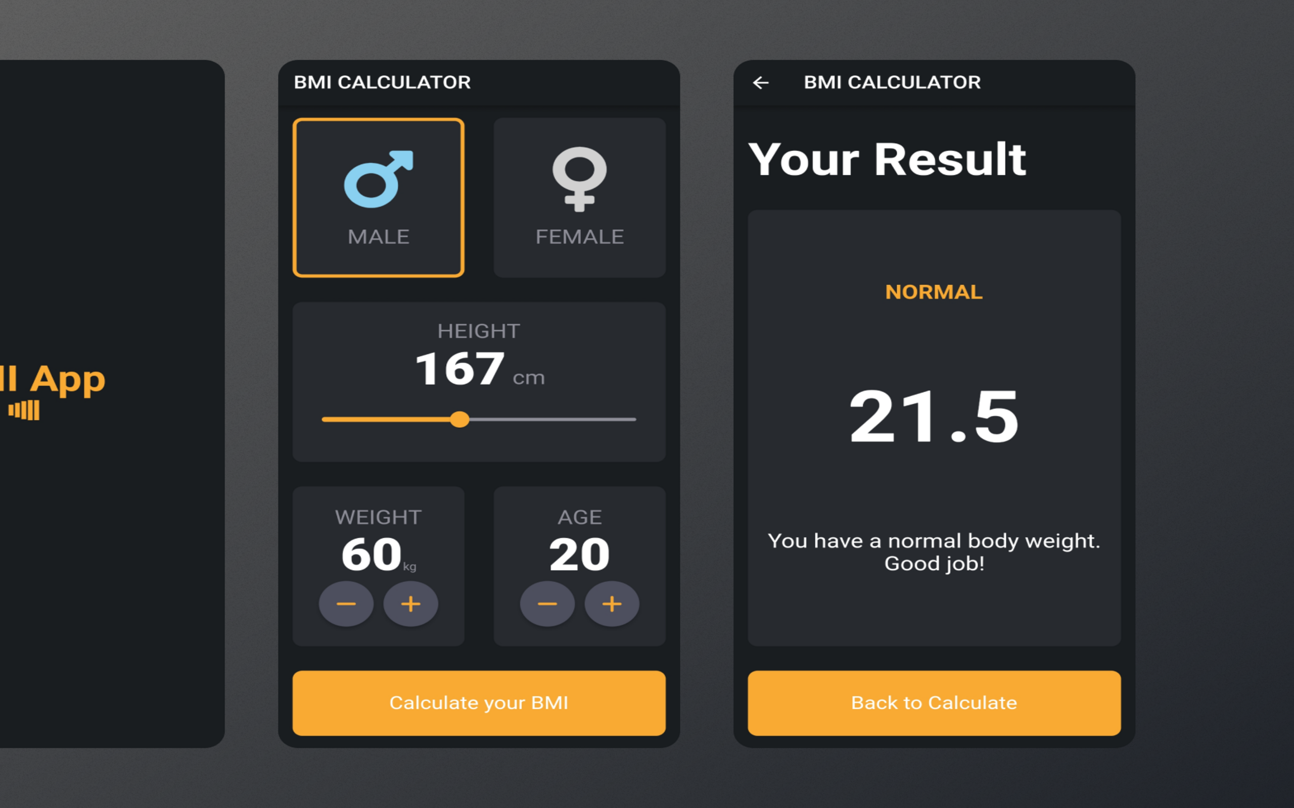 Body mass index (BMI) - App on Amazon Appstore