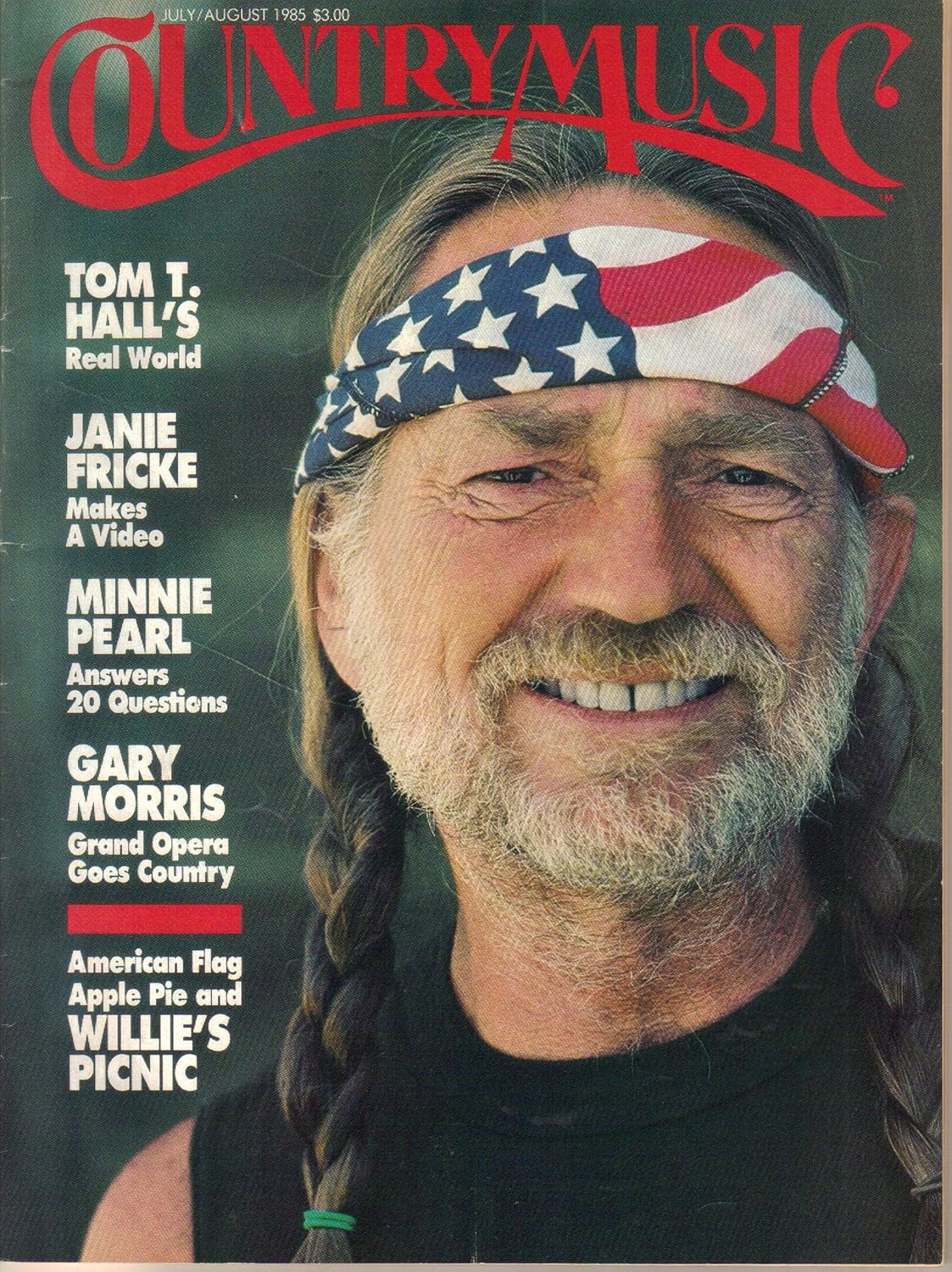 Country Music magazine, Number 114, July/August 1985 - Willie Nelson ...
