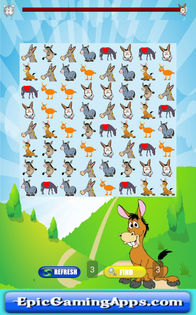 Donkey Fun Game: Kids - FREE! - App on Amazon Appstore