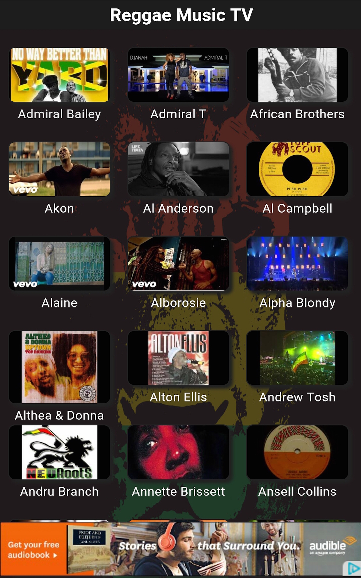 Reggae TV-Amazonアプリストアのアプリ