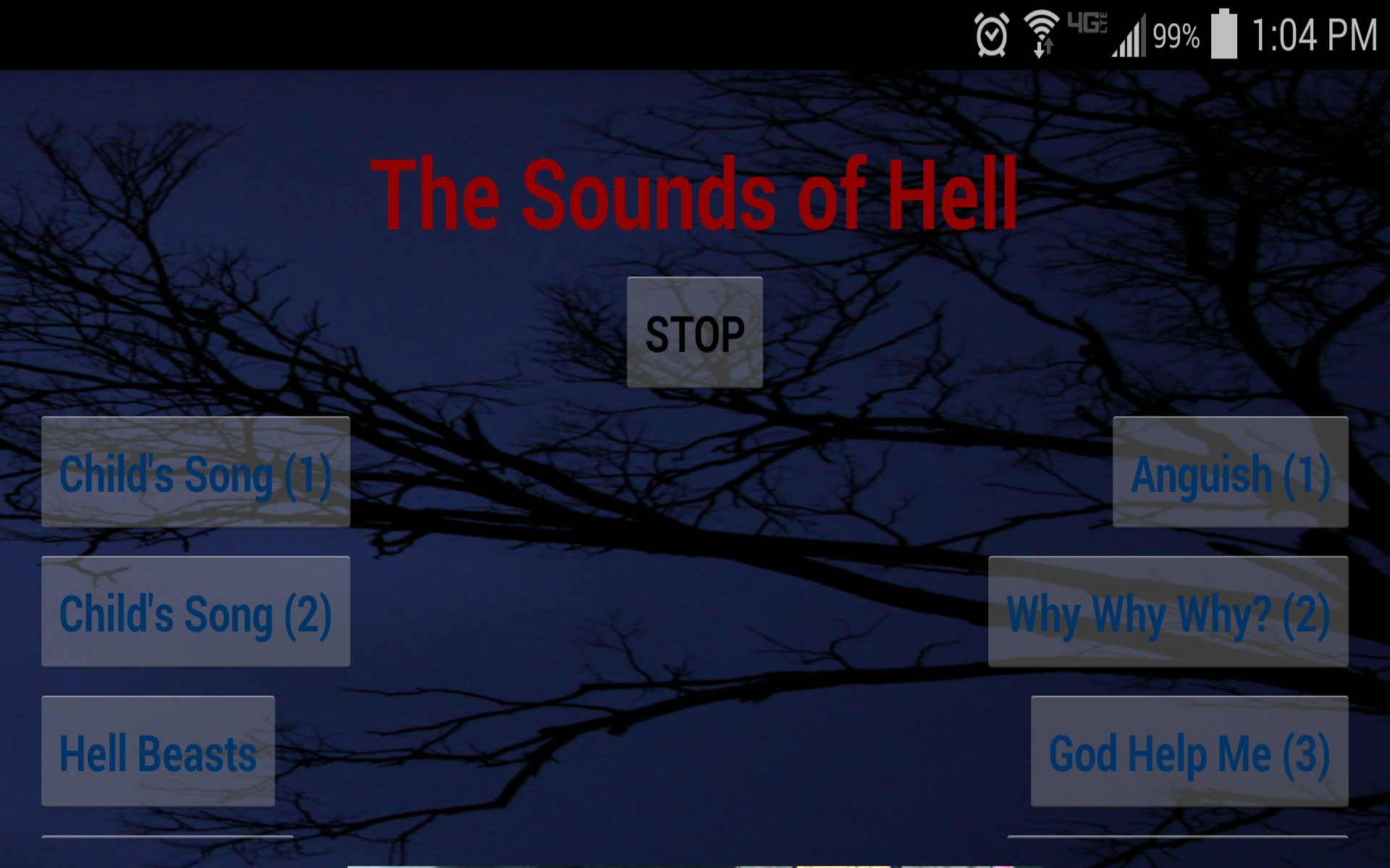 "Sounds of Hell" Scary Soundboard - App on the Amazon Appstore