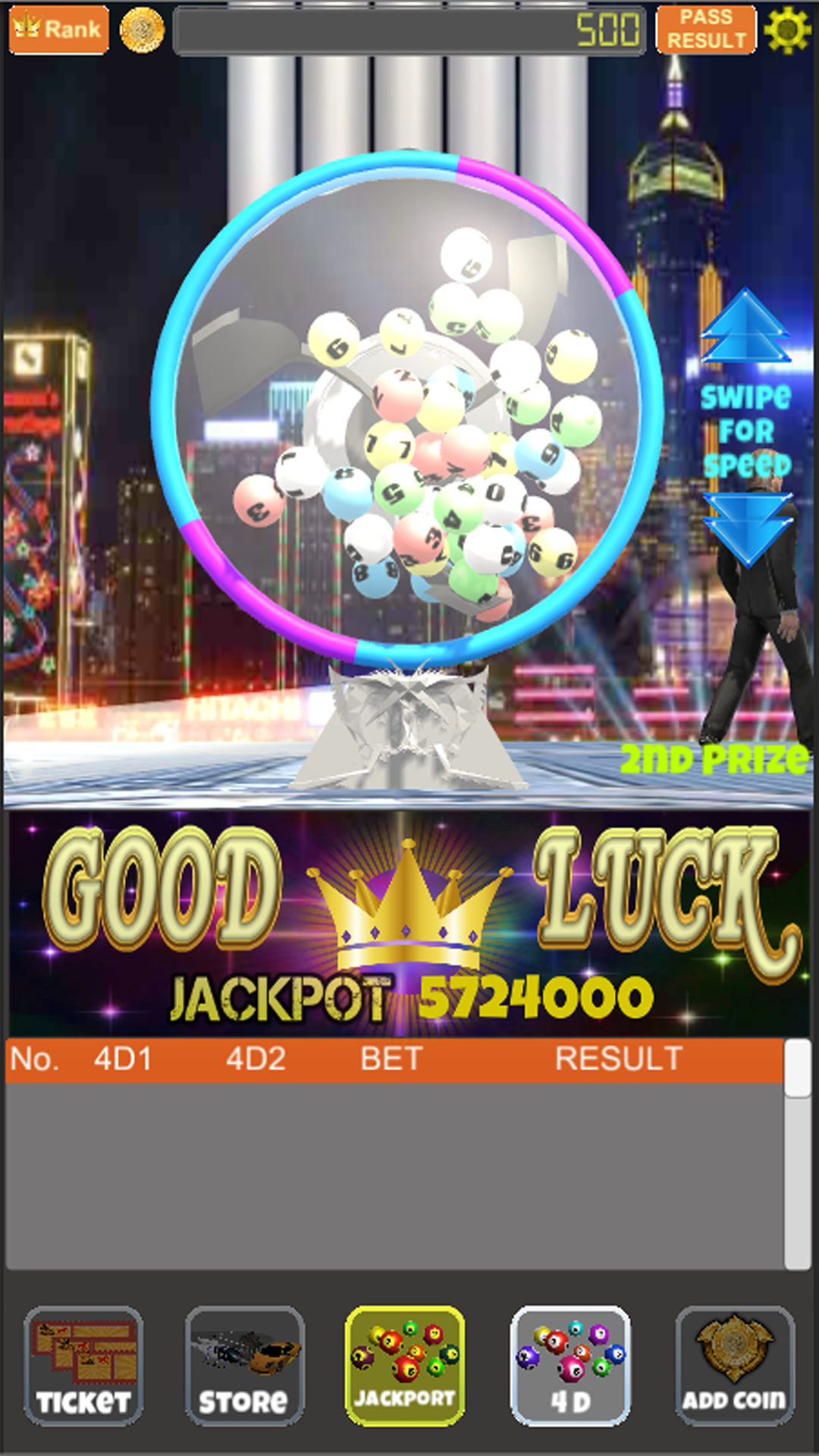 4D Live Lottery Game - App on Amazon Appstore