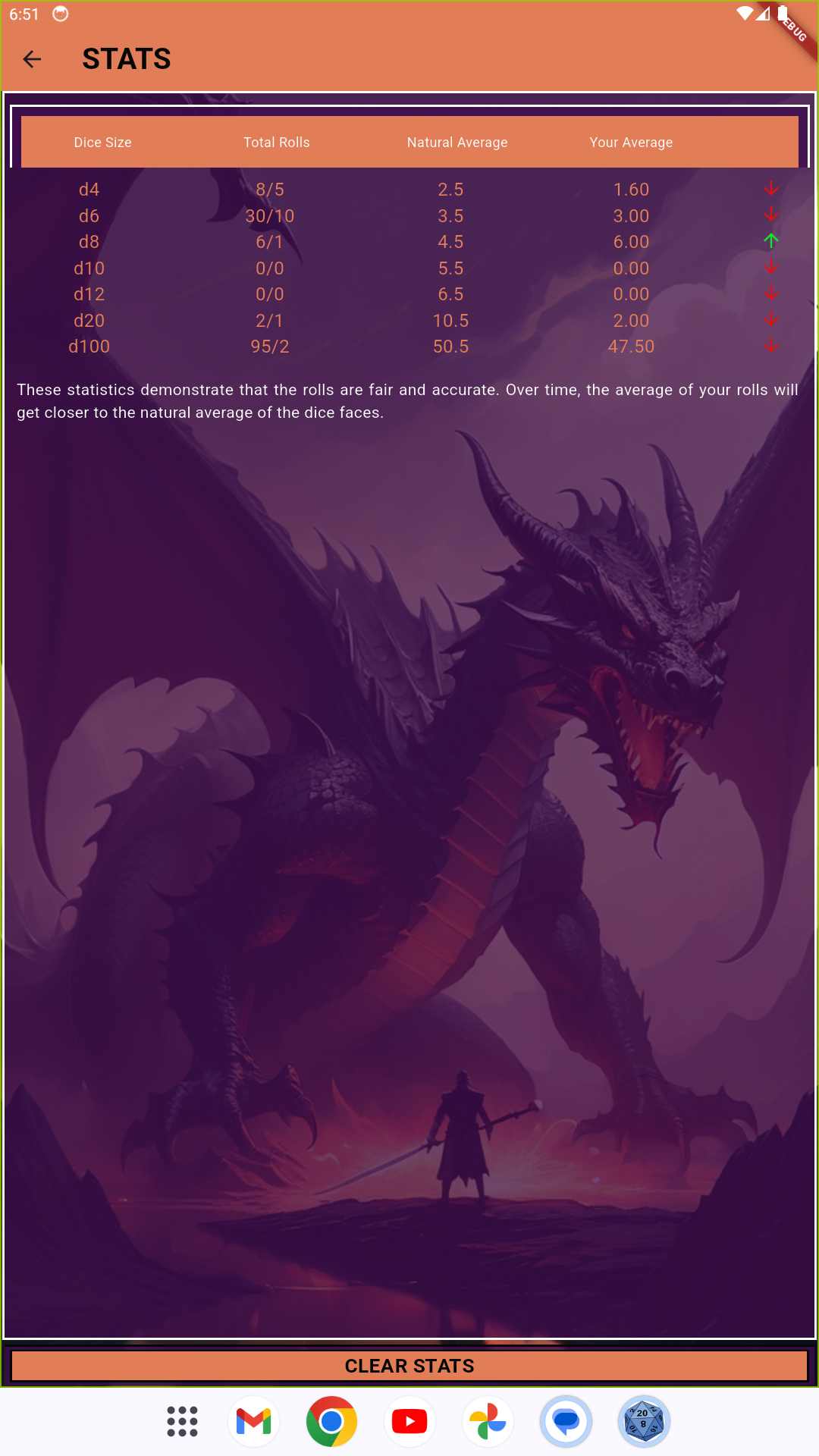 RPG Power Dice Roller - App on Amazon Appstore