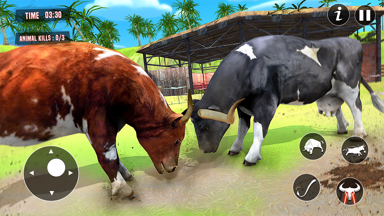 Scary Cow Simulator Games 3D: Evil Cow VS Tiger Fighting Online Games 2024:Amazon.in:Appstore ...