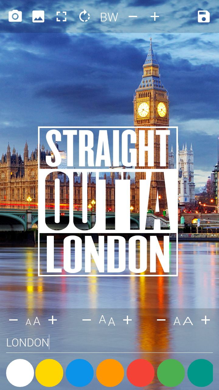 Editable Straight Outta Memes