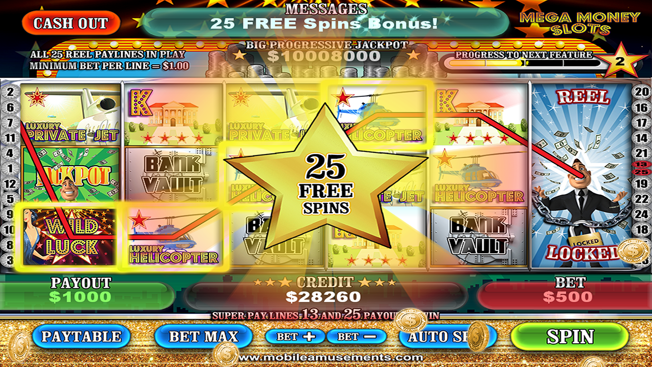 MEGA Money Vegas Slots TV - App on Amazon Appstore