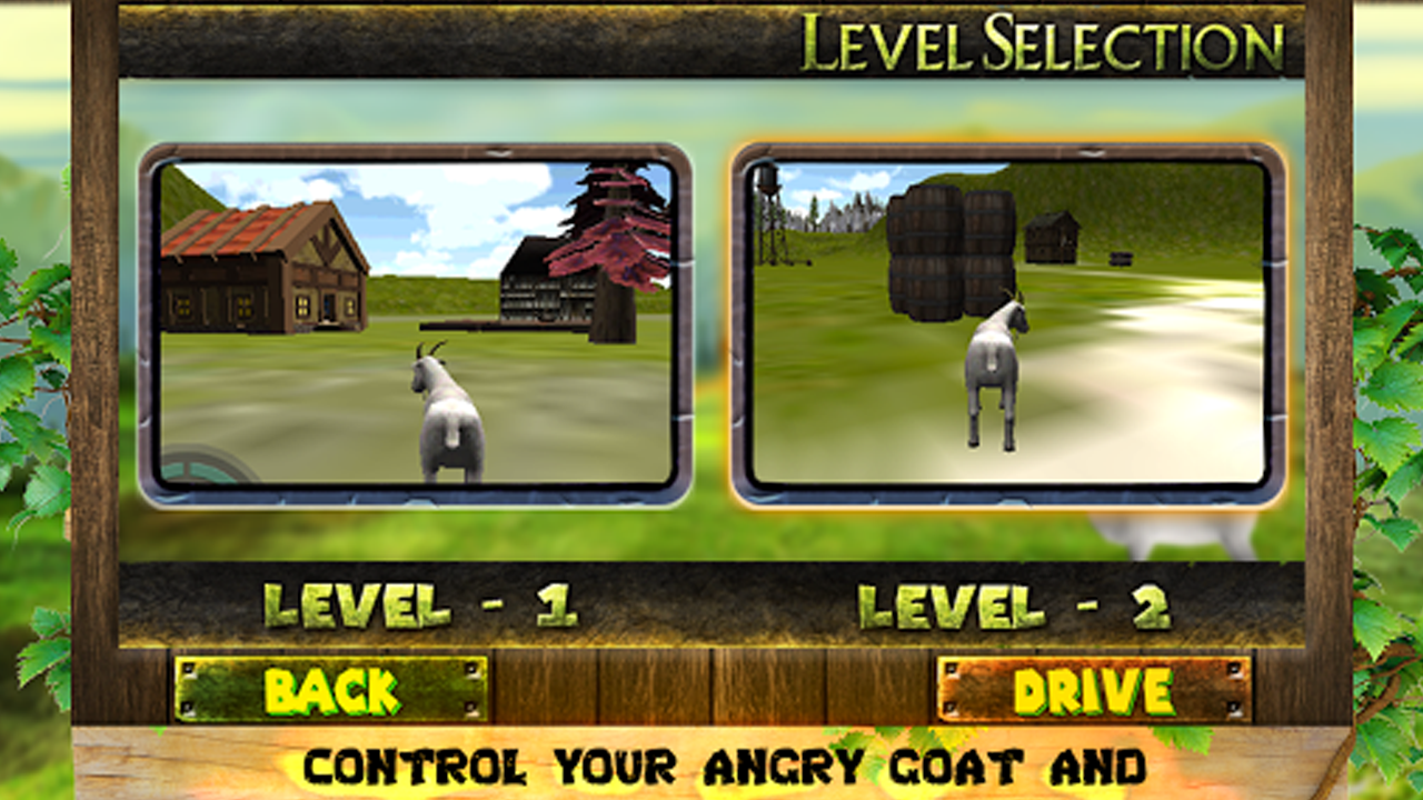New Crazy Goat Simulator Attack Rampage Offline 3D Game for Free:Amazon.com:Appstore for Android