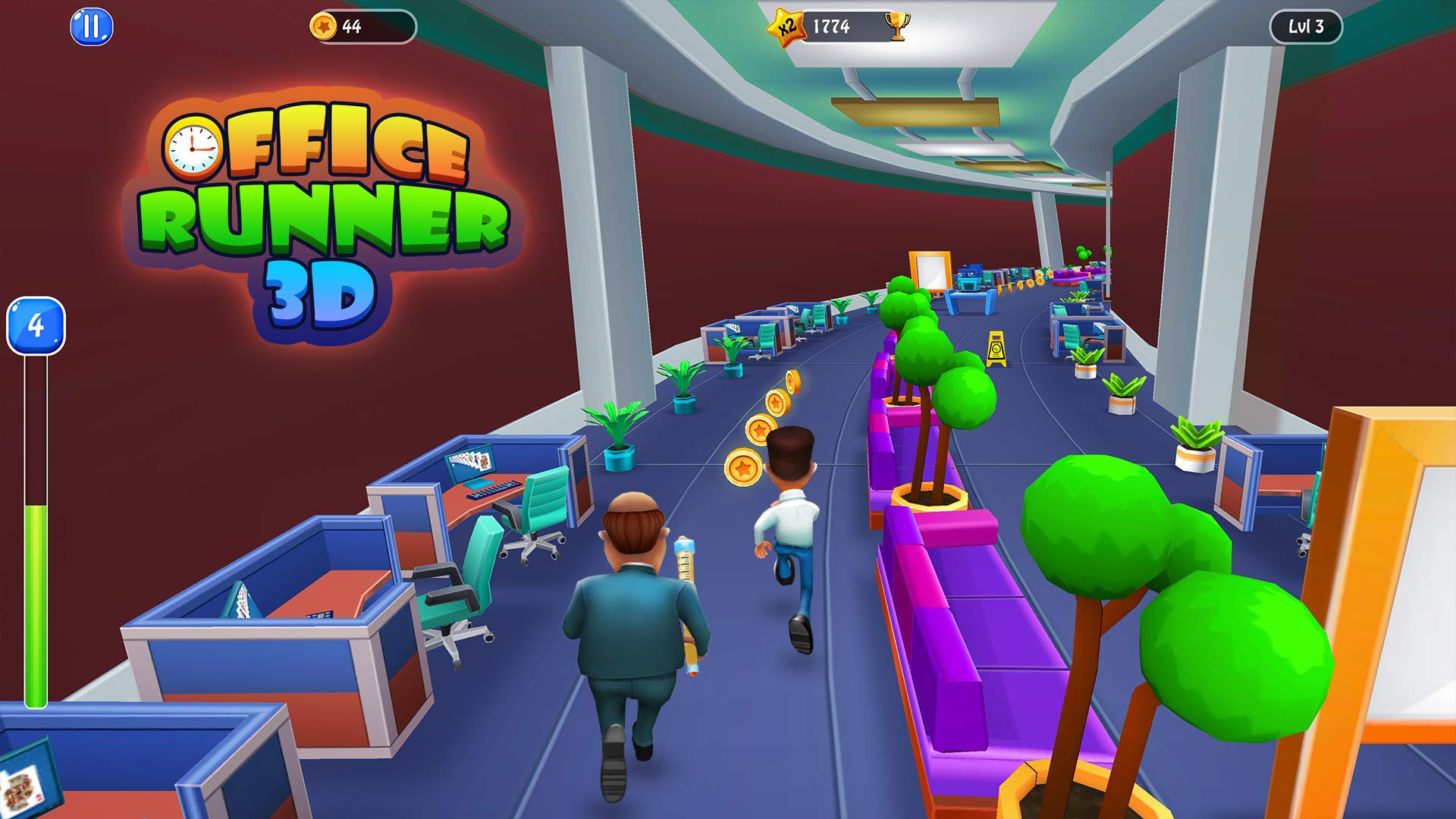 Aplicación Office Runner 3D en Amazon Appstore