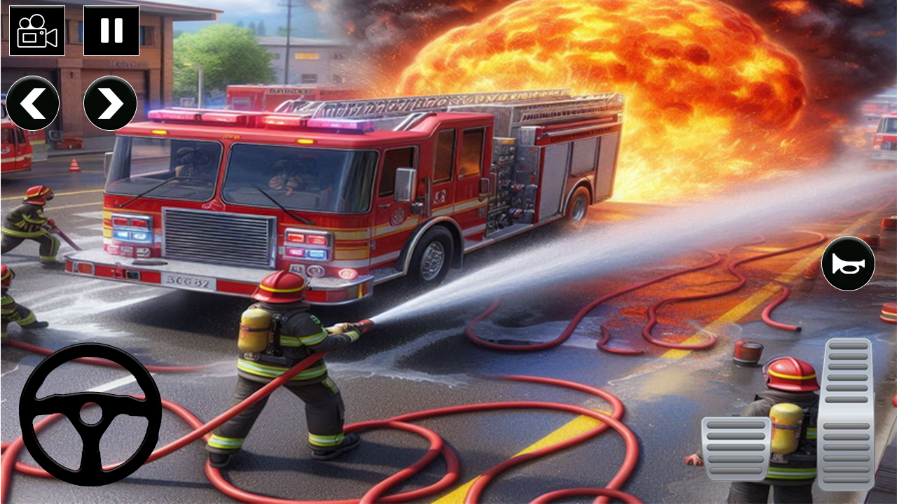 Fire Truck Simulator Games - Firefighter Rescue Missions - App on ...