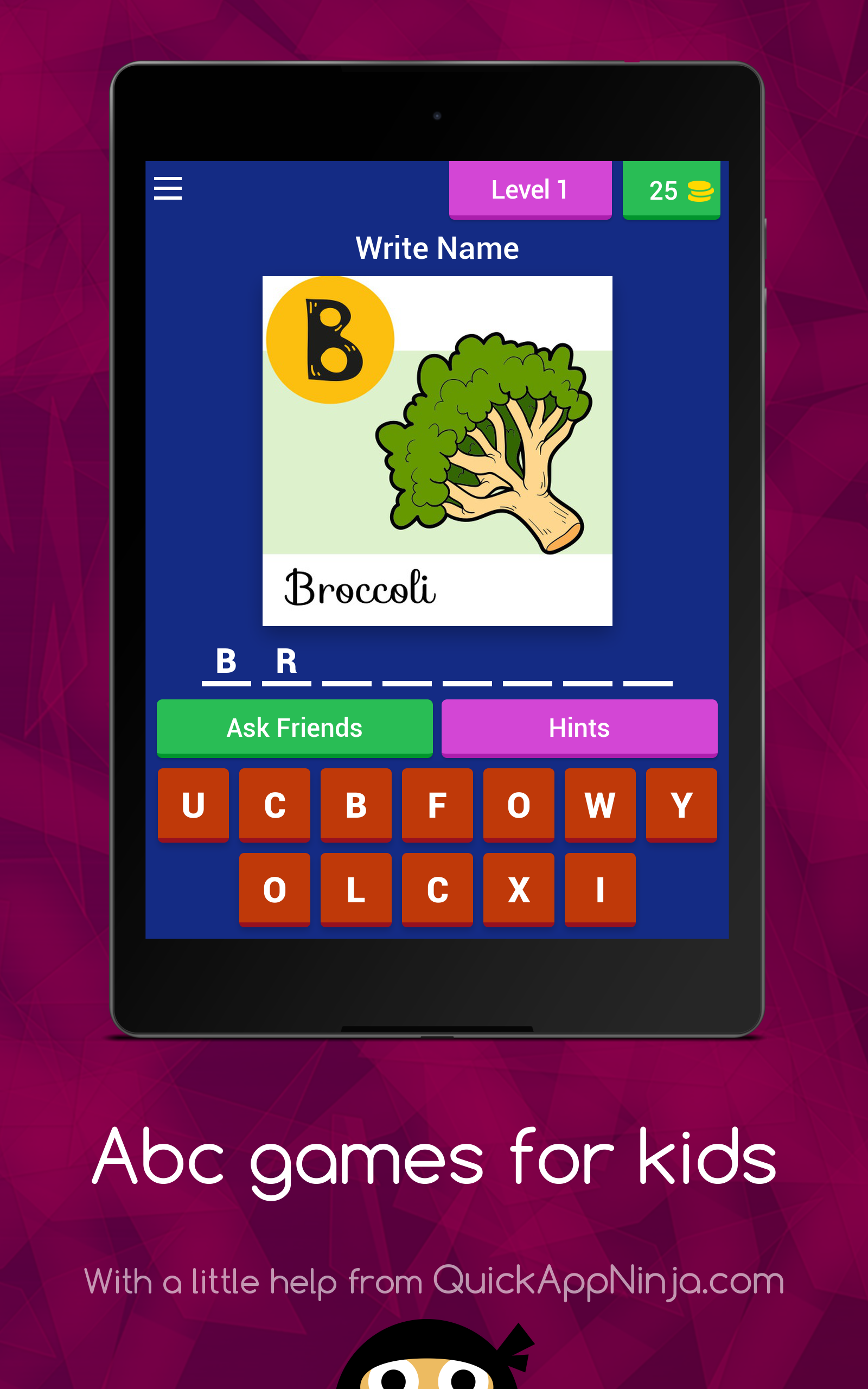 Abc games for kids - App on Amazon Appstore