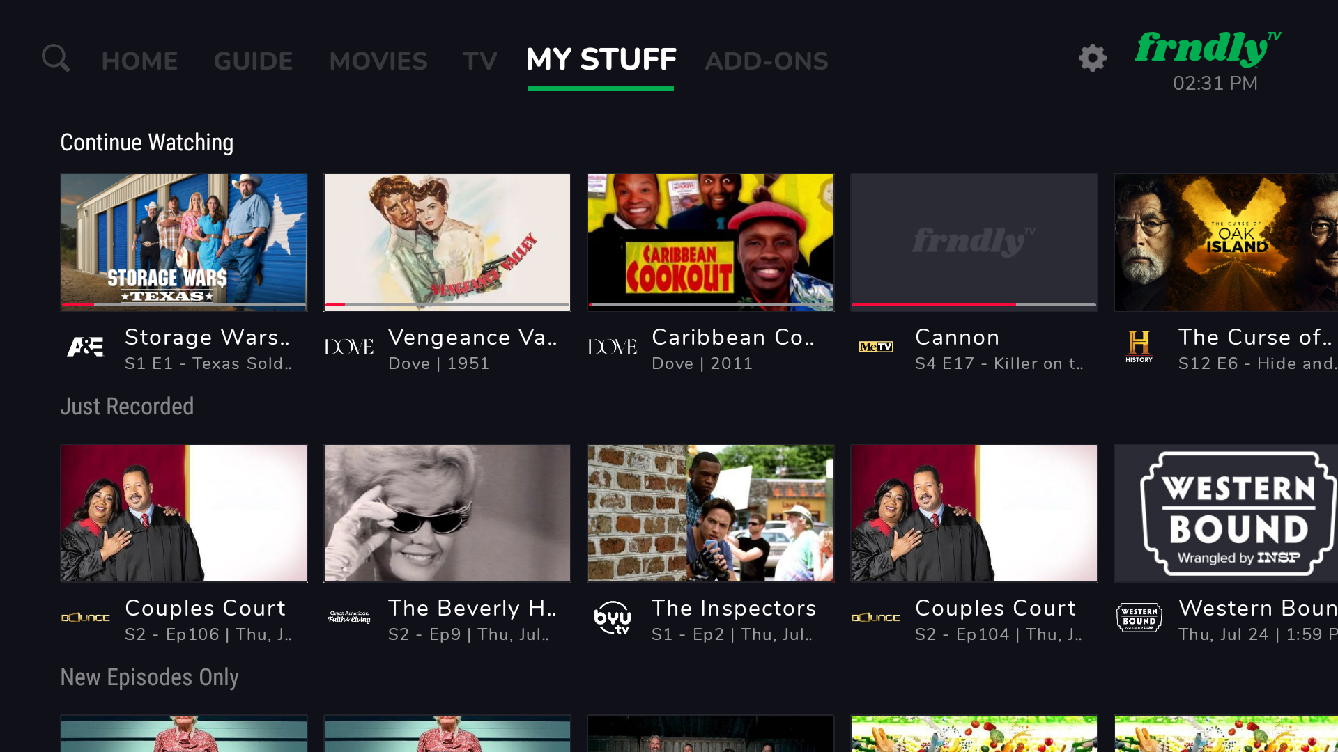 Frndly TV - App on Amazon Appstore