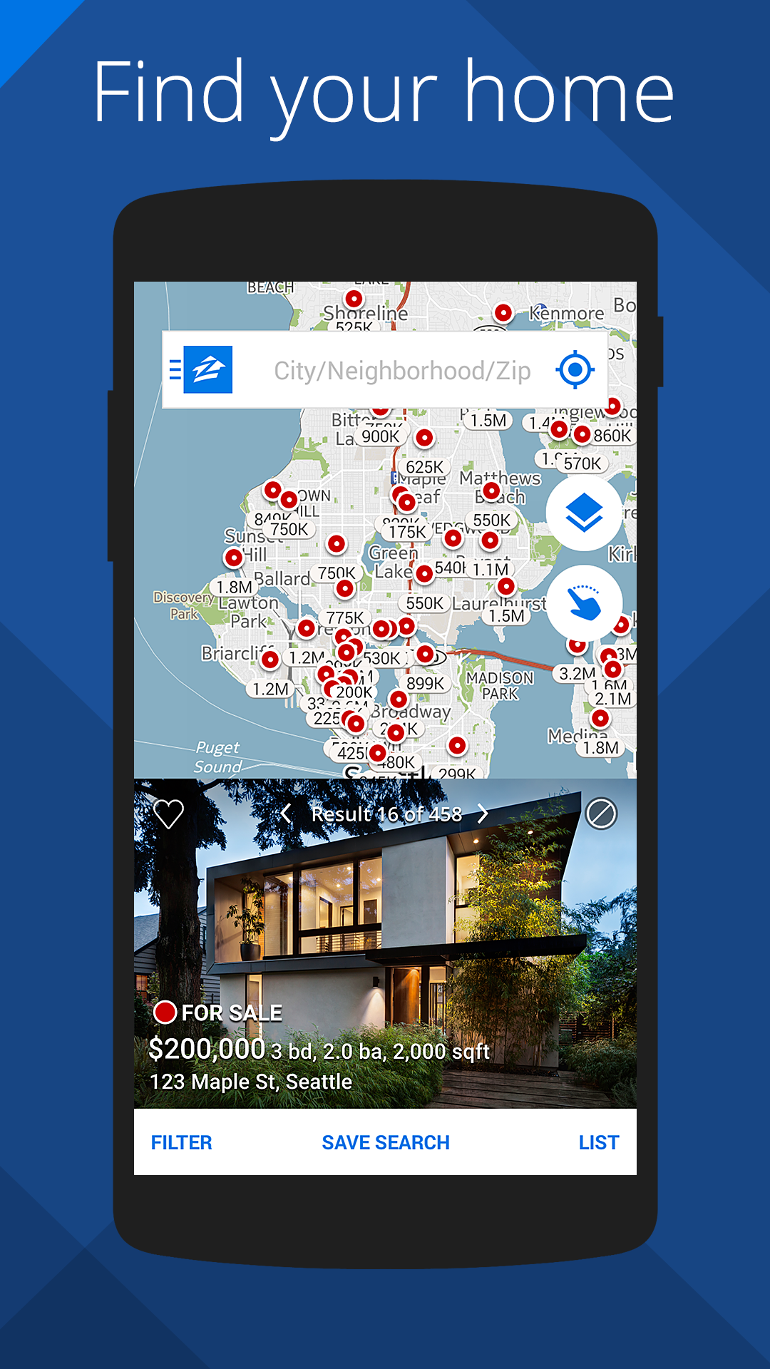 Zillow Real Estate - Homes & Apartments, For Sale or Rent - App on ...