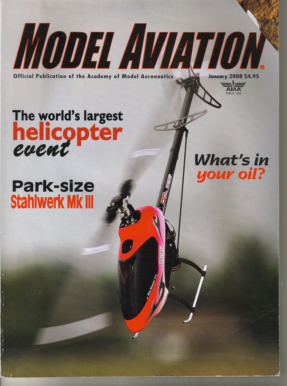 Model Aviation Magazine January 2008: Arthur Michael Ramsey: Amazon.com ...