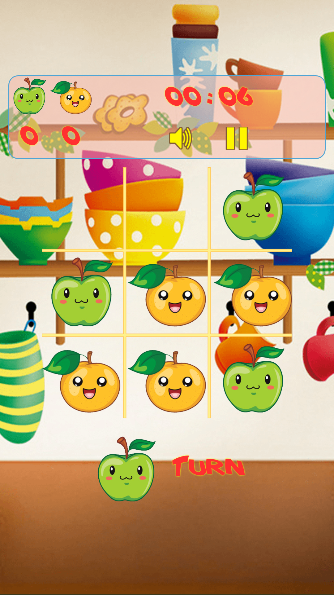 Fruits Tic Tac Toe - App on Amazon Appstore