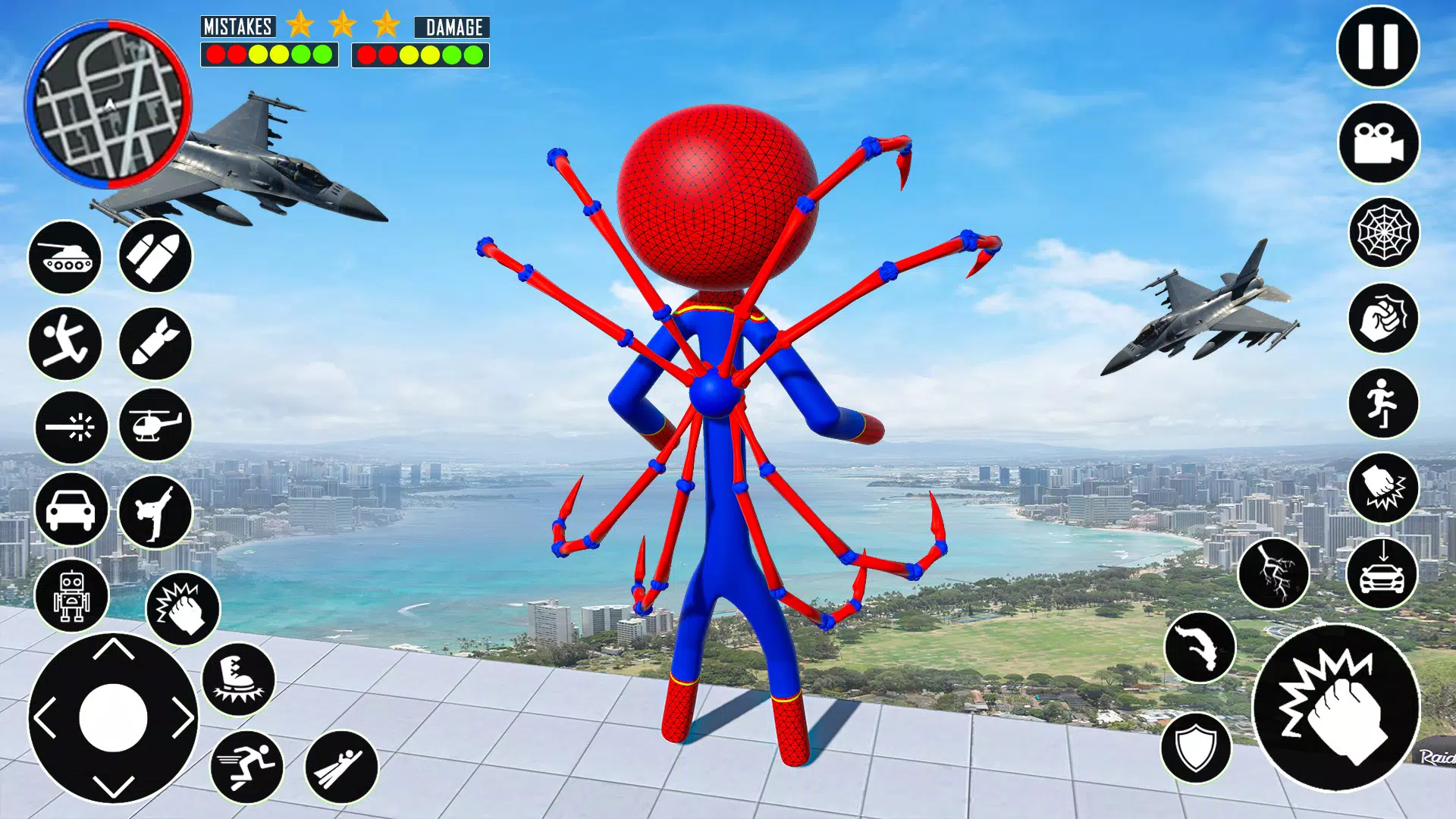 Flying Stickman Rope Hero : Spider Stick Fight - App on Amazon Appstore