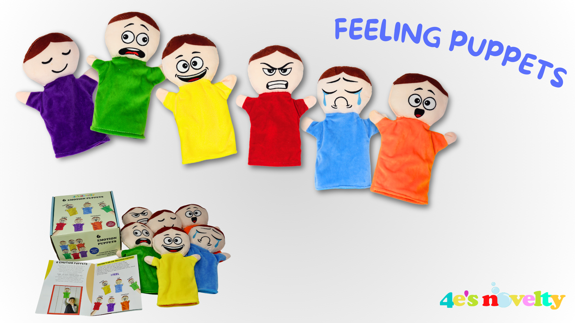 Feelings Puppets The Power Of Puppets: New UConn Toolkit Helps Kids