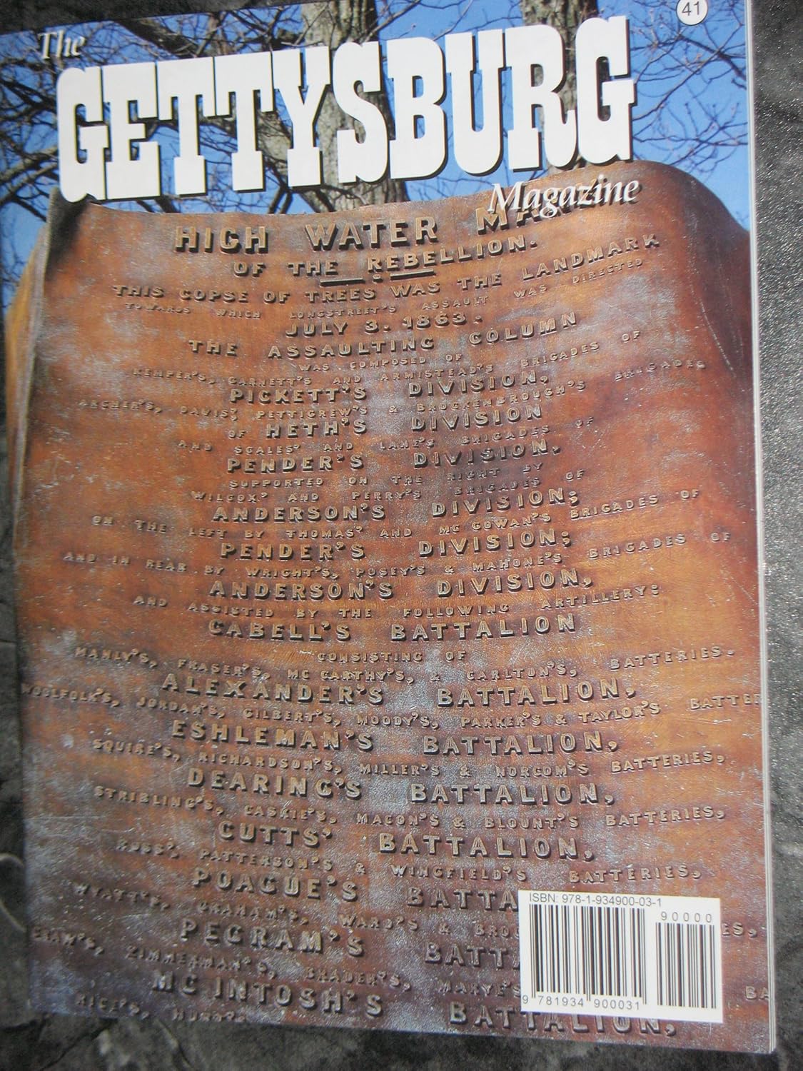 The Gettysburg Magazine: unknown author: 9781934900031: Amazon.com: Books