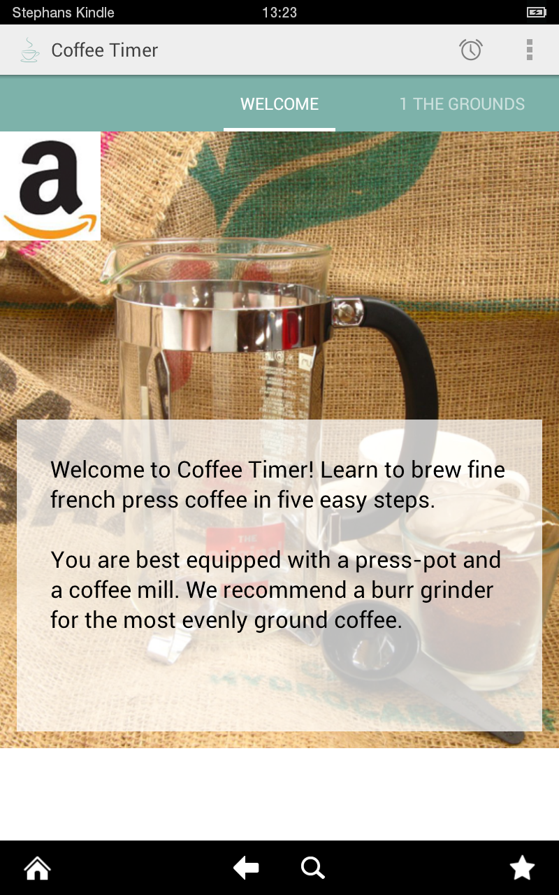 Coffee Timer - App on the Amazon Appstore