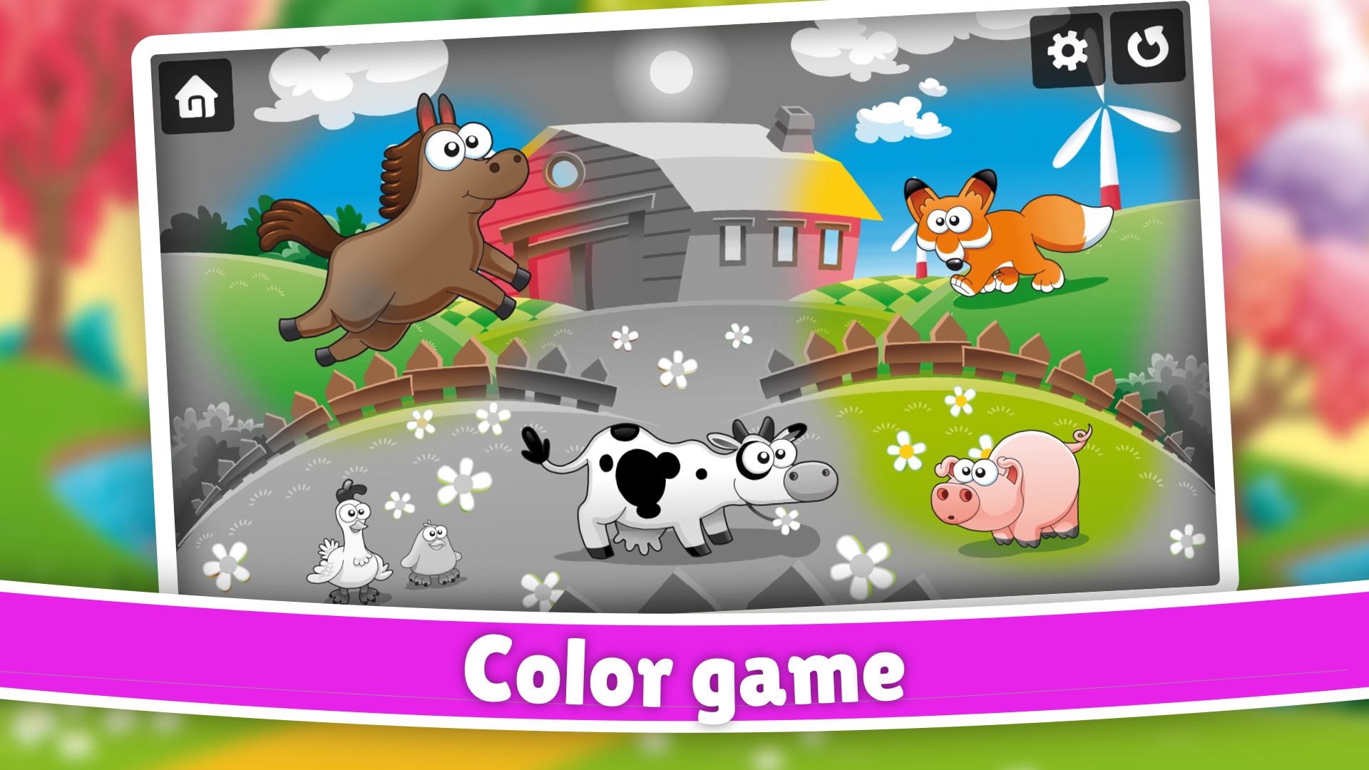 Kids Cow Farm Scratch Off Game - Amazing scratching game for kiddies ...