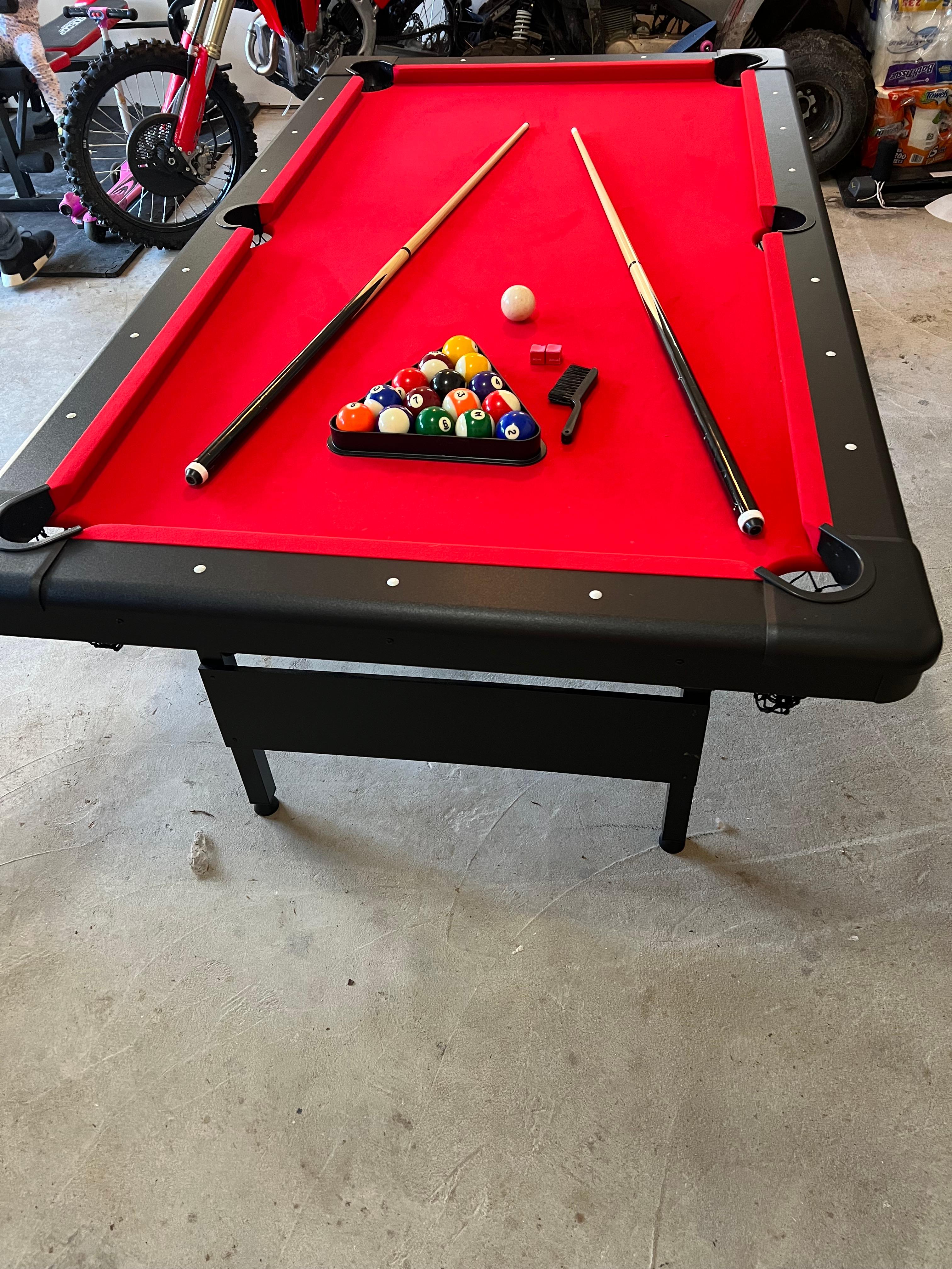 Watch Watch before you buy! Nice quality foldable pool table! on Amazon ...