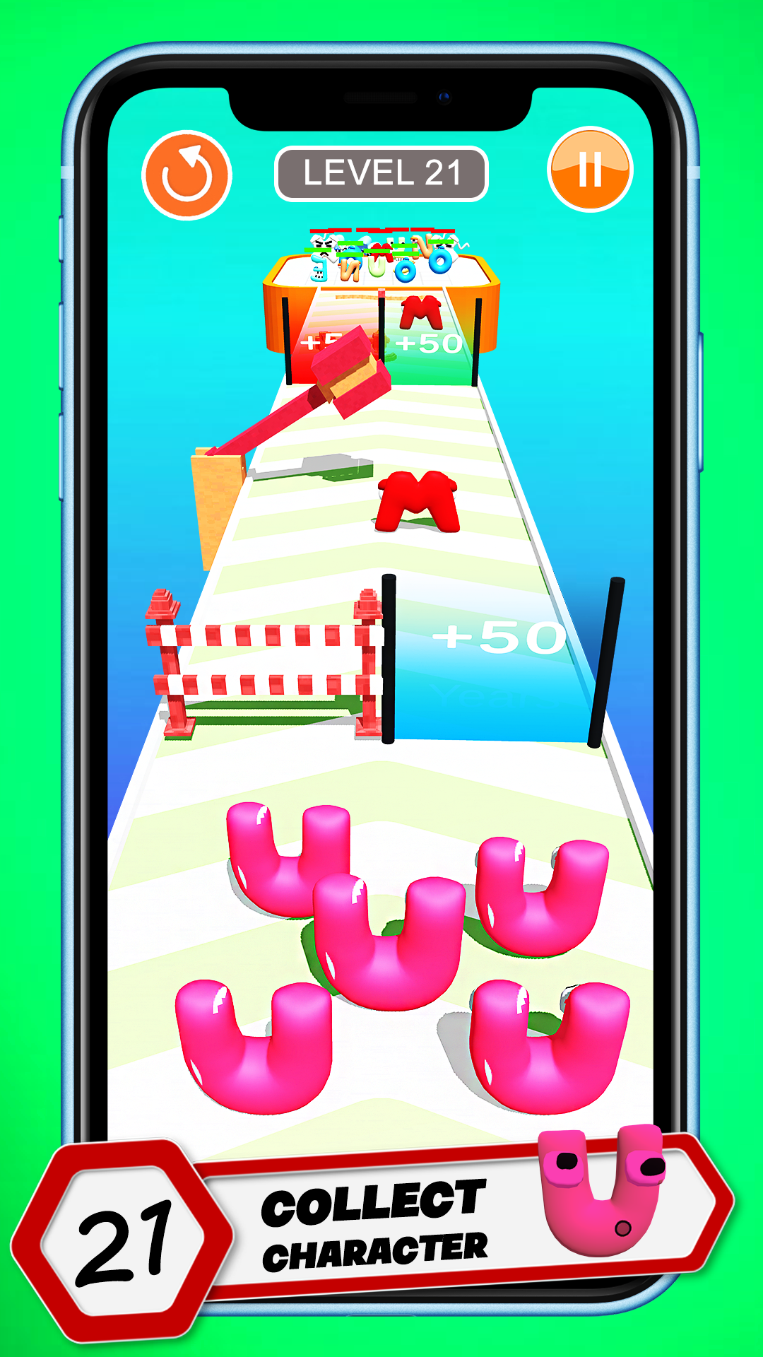 Merge ABC Alphabets Runner Fight! ABC XYZ Alphabets Fusion Fight ...