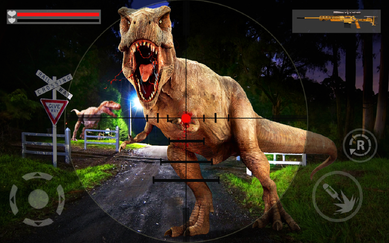 dinosaur game - dino game offline - t-rex game 3d - Dino hunter ...