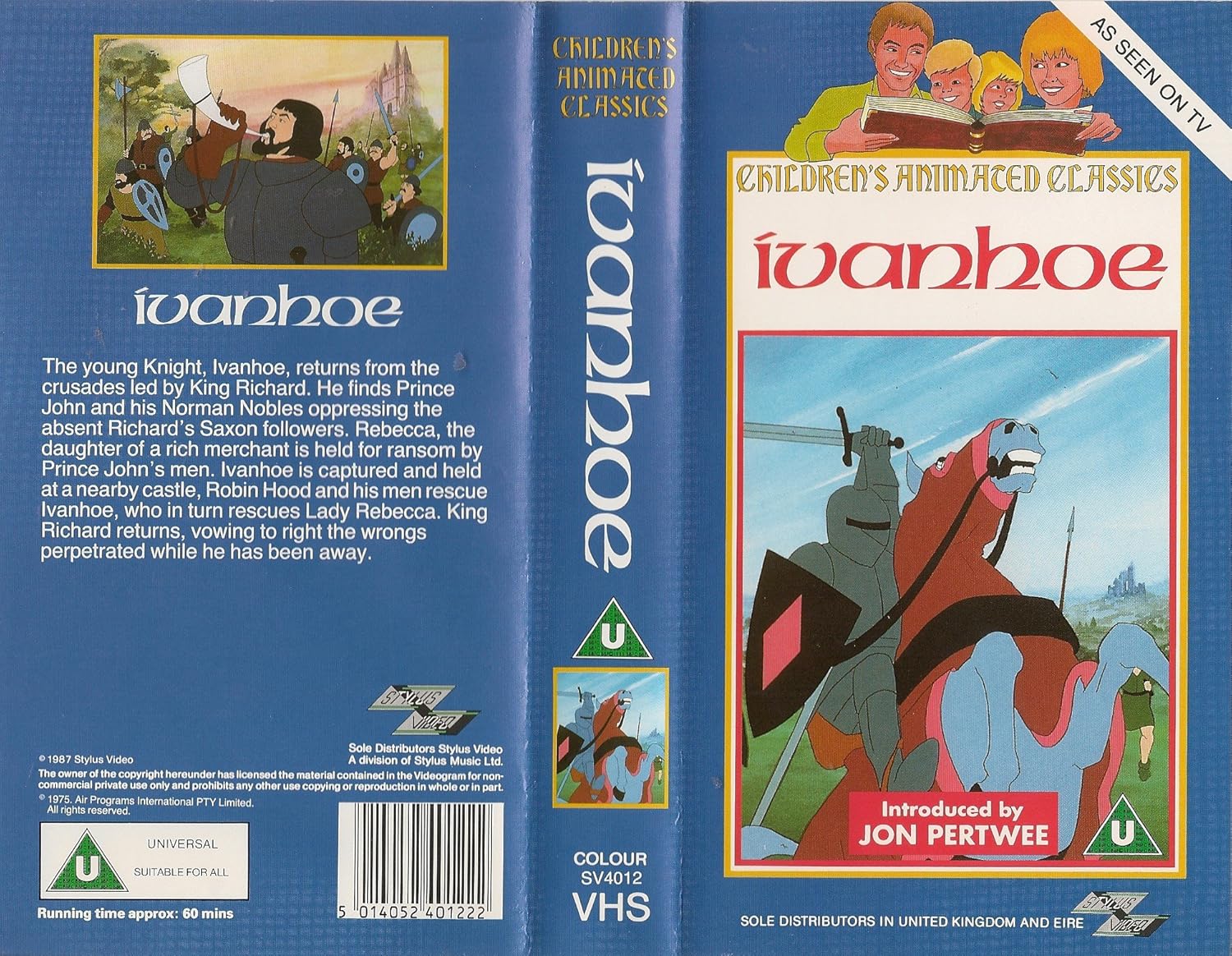 Children's Animated Classics - Ivanhoe by : Amazon.co.uk: CDs & Vinyl