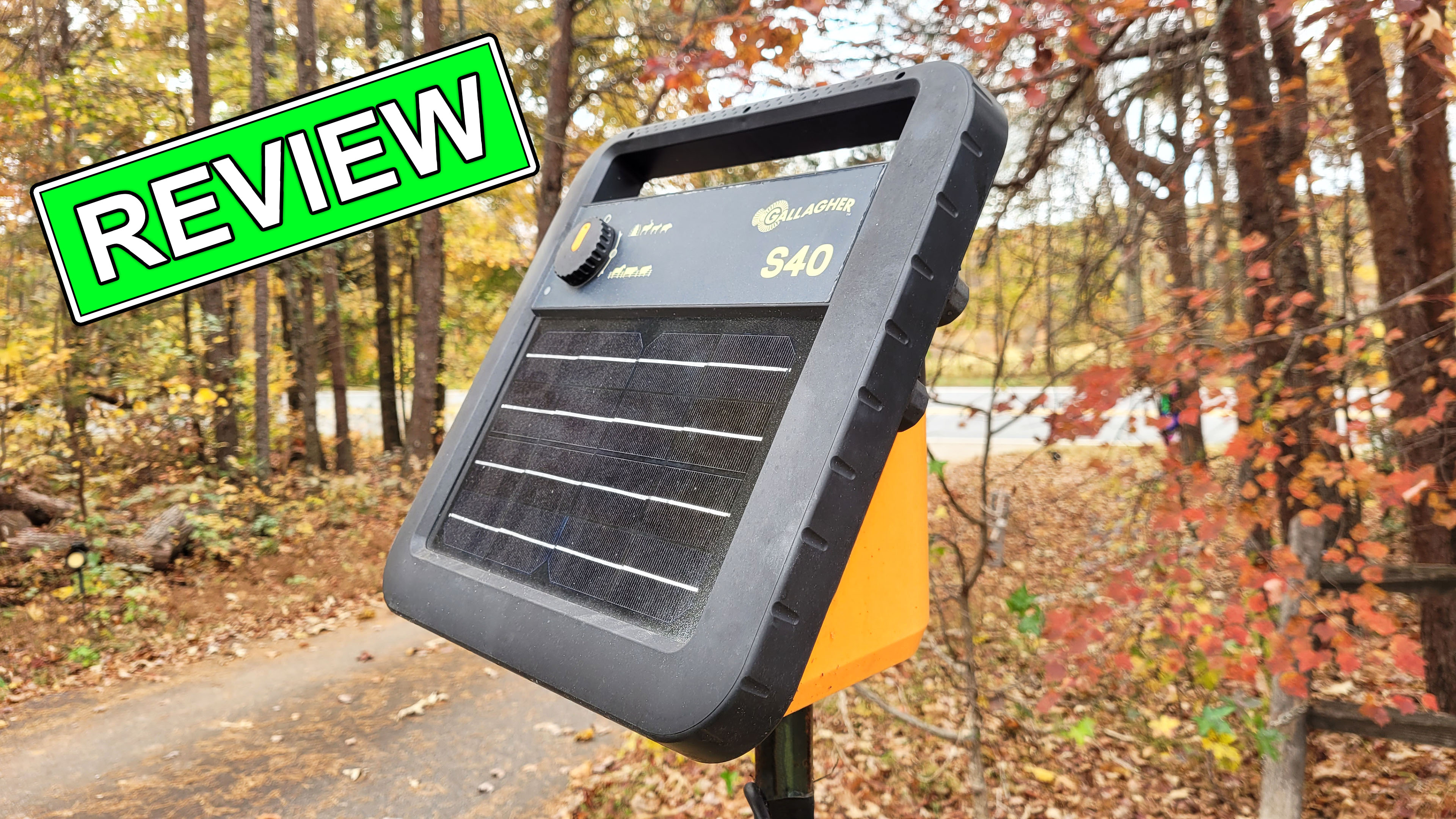 Watch Gallagher S40 Solar Electric Fence Charger on Amazon Live