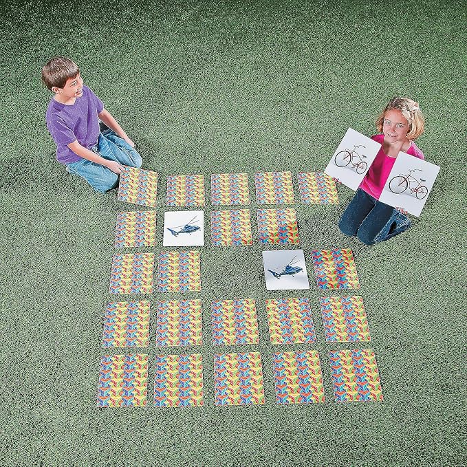 Amazon.com: Fun Express Giant Matching Game - 48 Pieces - Educational ...