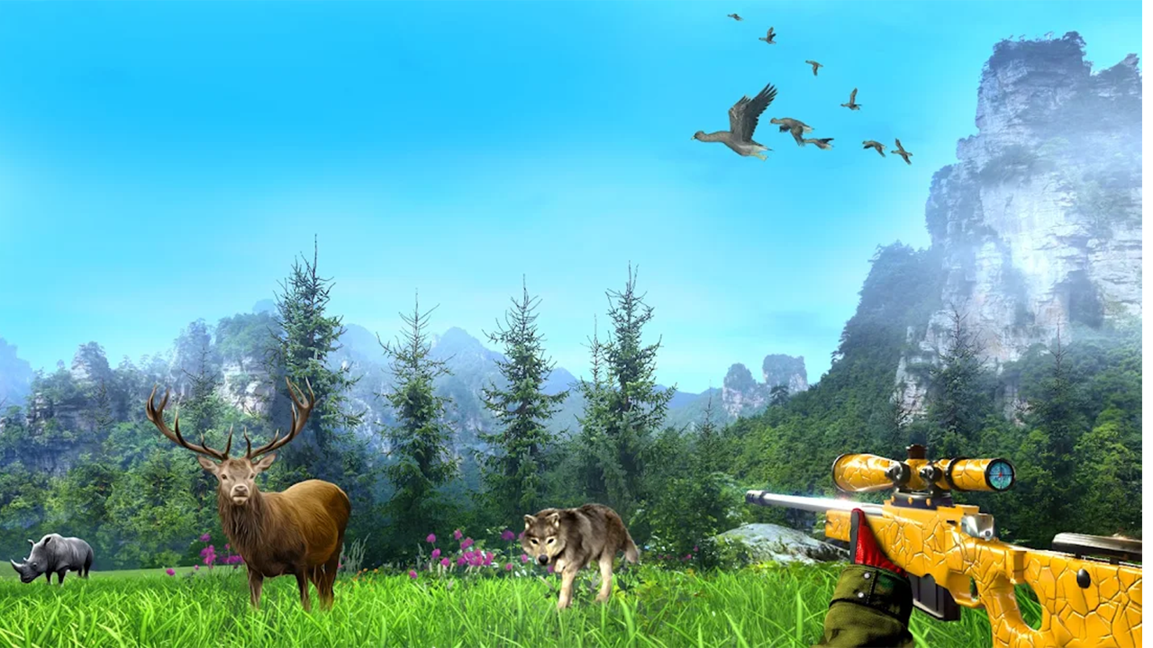 Wild Animal Hunting Jungle Adventure Game – Deer Hunter Sniper Shooting ...